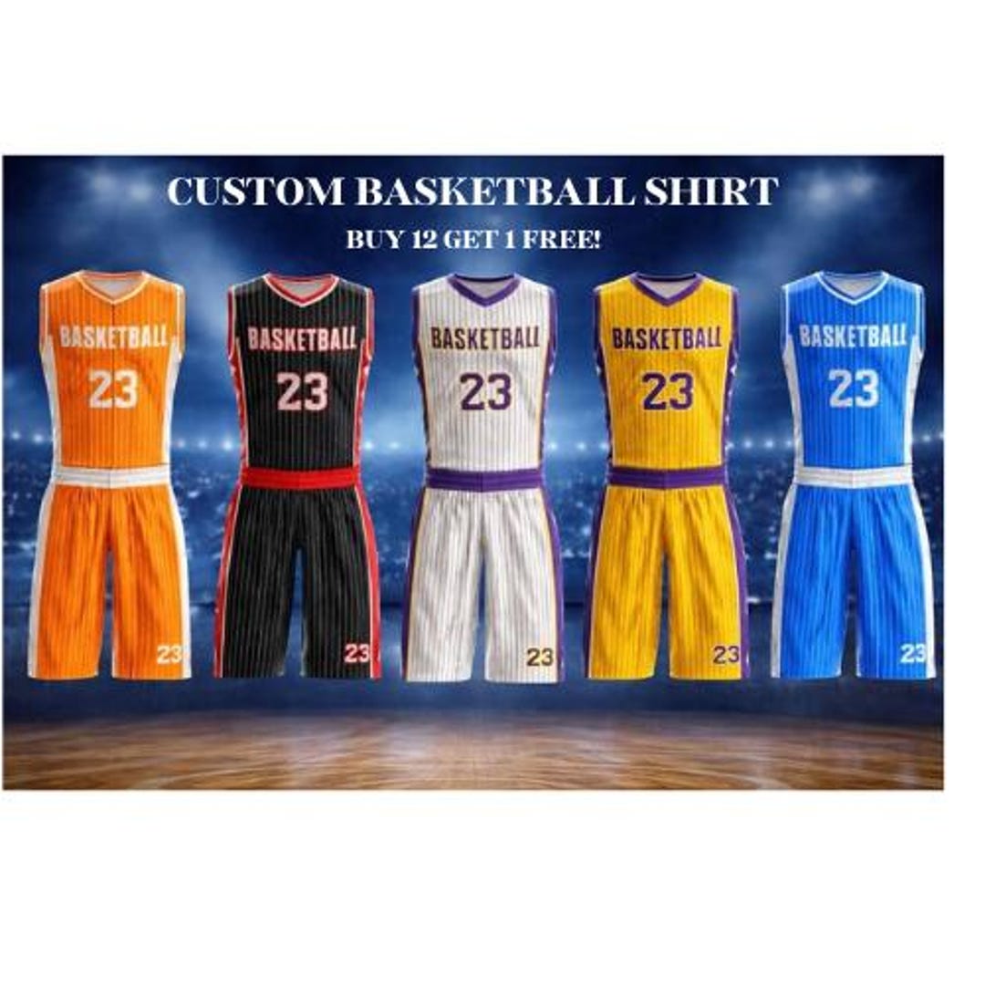 Design Your Own Basketball Jersey, Personalized Shirts for Team ...