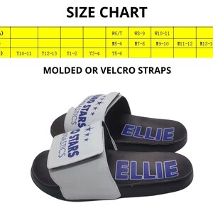 Custom Cheer Slides, Cheerleading Team Gifts, Dance Slides, Gymnastic ...