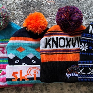 Custom Beanie, Custom Winter Hat, Personalized Beanies With Your School ...