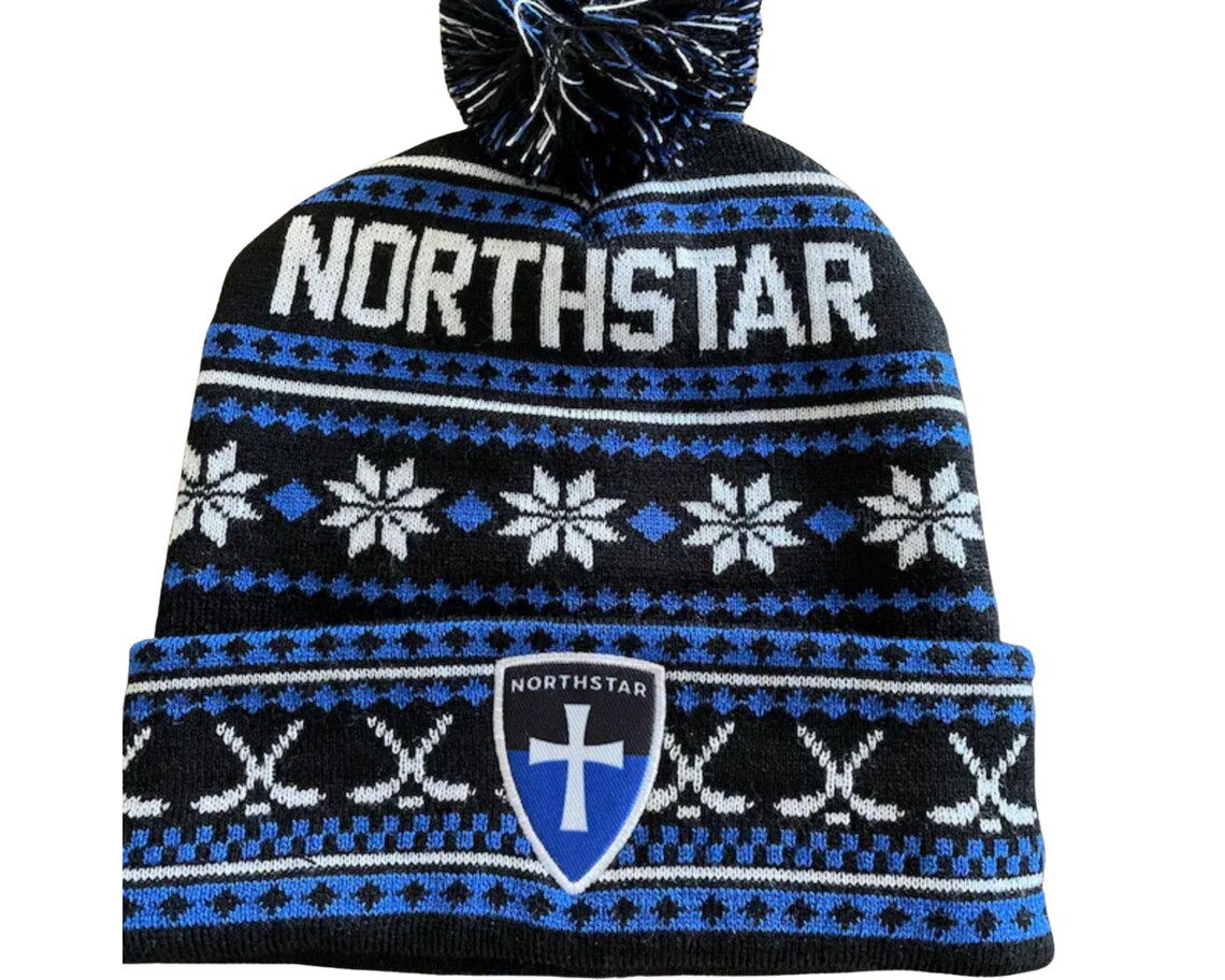 Custom Hockey Team Beanies, Hockey Team Winter Hats, Hockey Spirit Hat ...