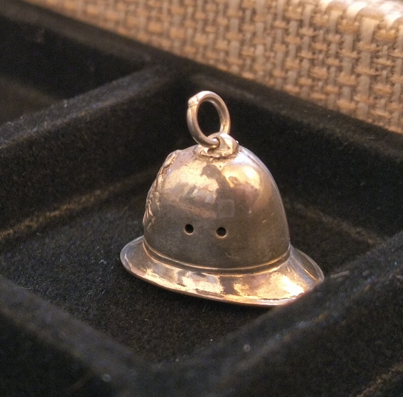 Antique Police Bobby Helmet Charm Edwardian Era, Circa 1900 English ...