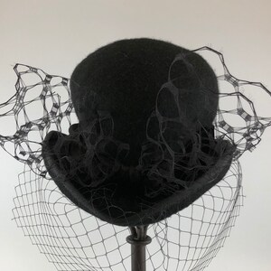 Heart Shape Cocktail Hat Handmade Eye-catching Fascinator With Veil and ...