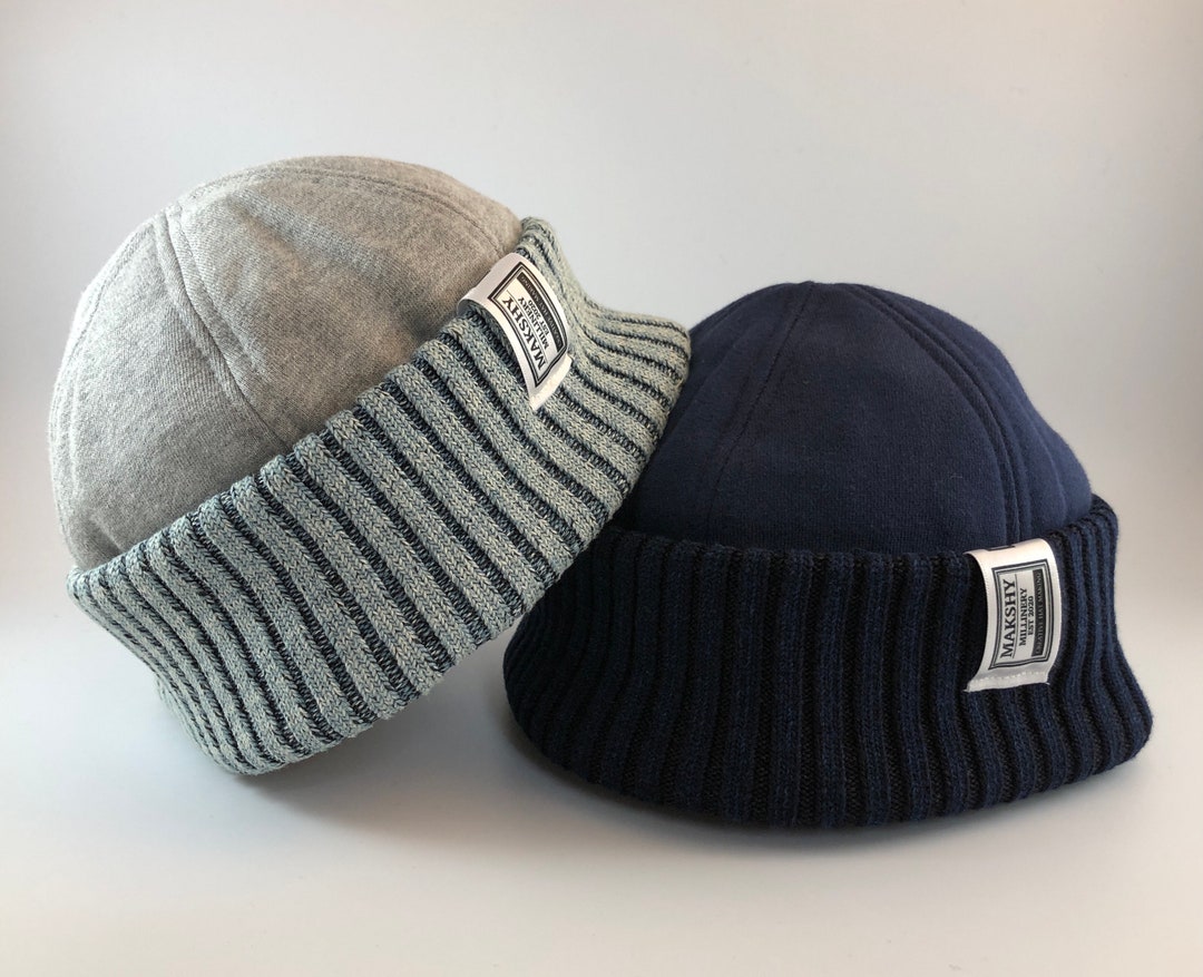 Designer Short Beanie Hat Stylish and Warm Premium Winter Cotton Beanie ...