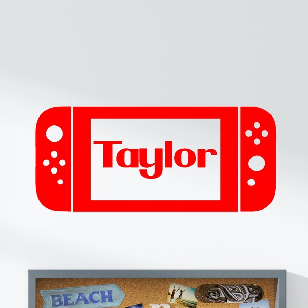 Switch Controller Wall Decal - Etsy