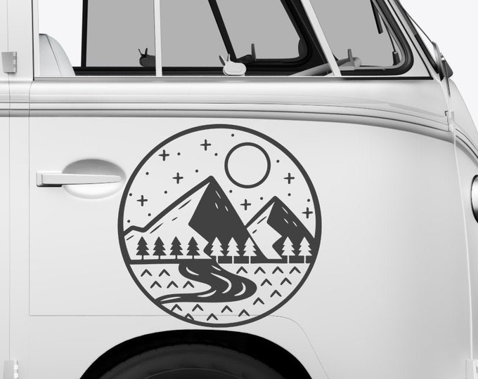 Campervan Large High Quality Grade Decal Side Panel Decal - Etsy