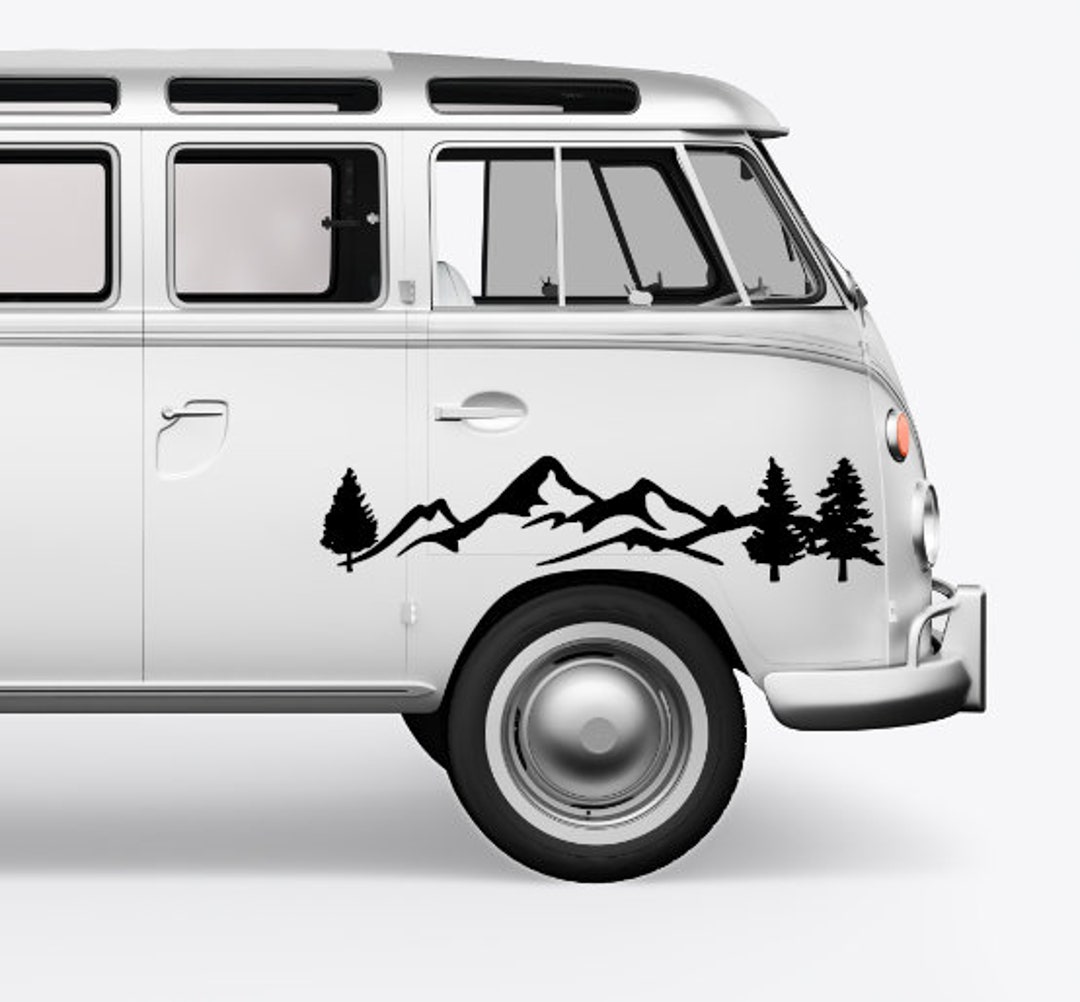 Campervan Large High Quality Grade Decal Side Panel Decal - Etsy