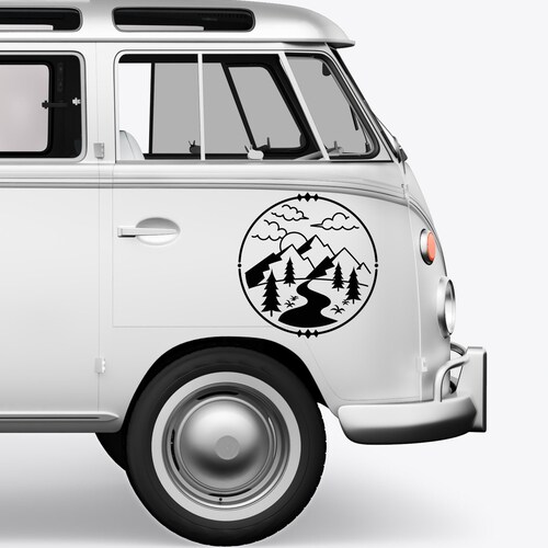 Campervan Large High Quality Grade Decal Side Panel Decal - Etsy