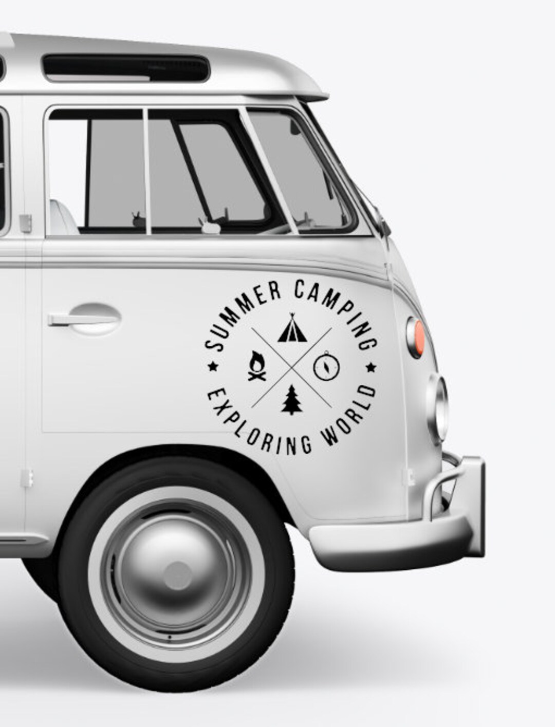 Campervan Large High Quality Grade Decal Side Panel Decal Single Decal ...