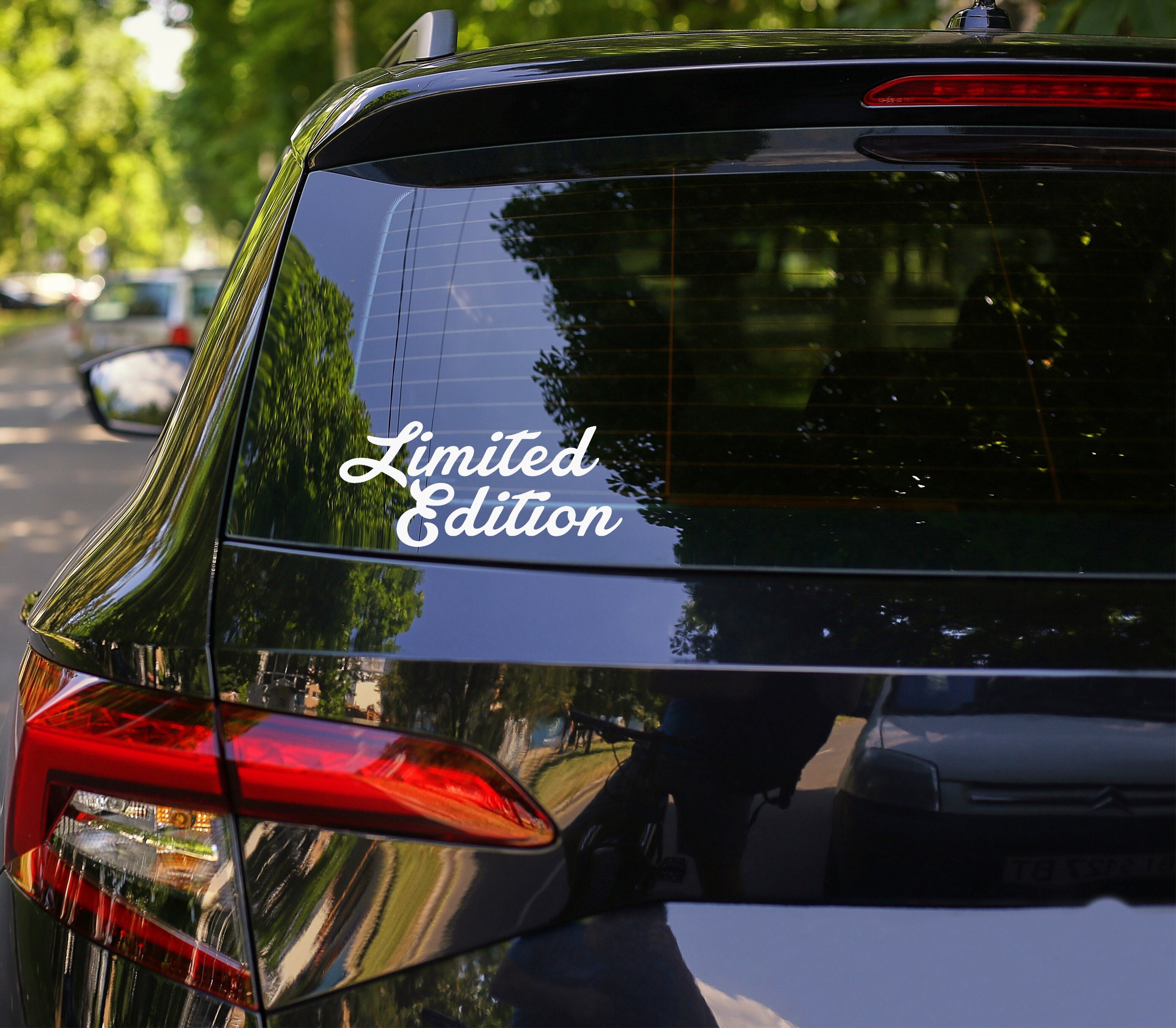 Limited Edition Car Sticker