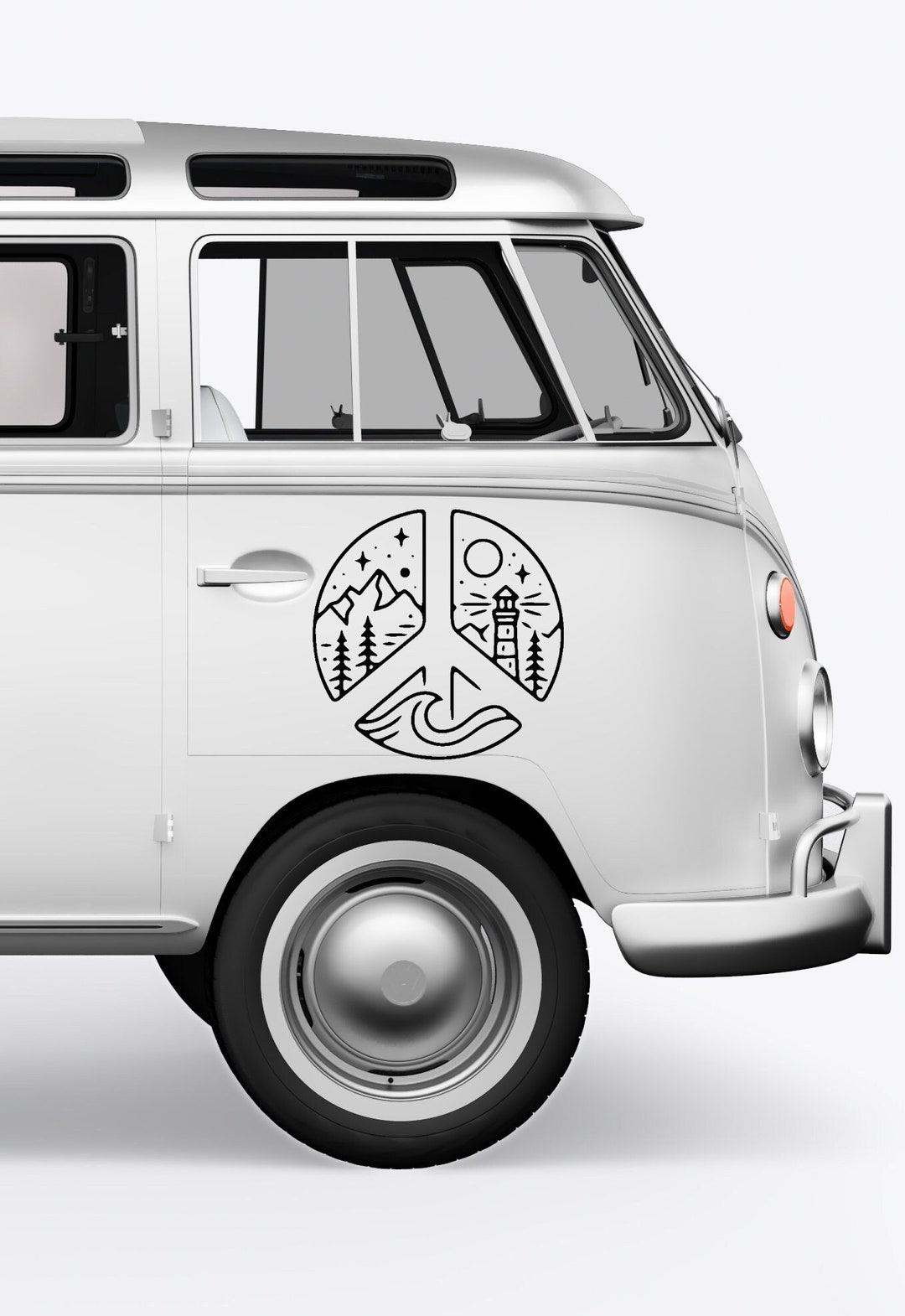 Campervan Large High Quality Grade Decal Side Panel Decal Single Decal ...