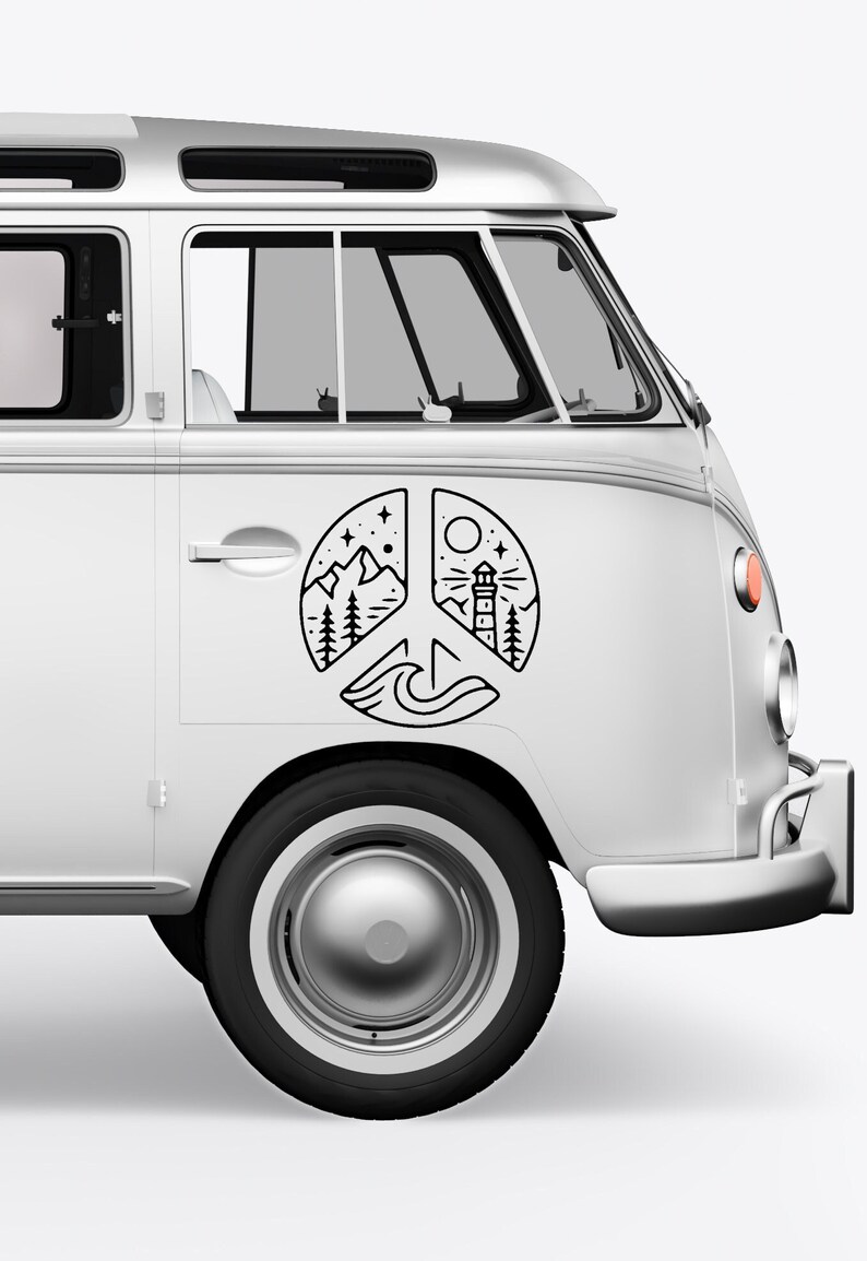 Campervan Large High Quality Grade Decal Side Panel Decal | Etsy