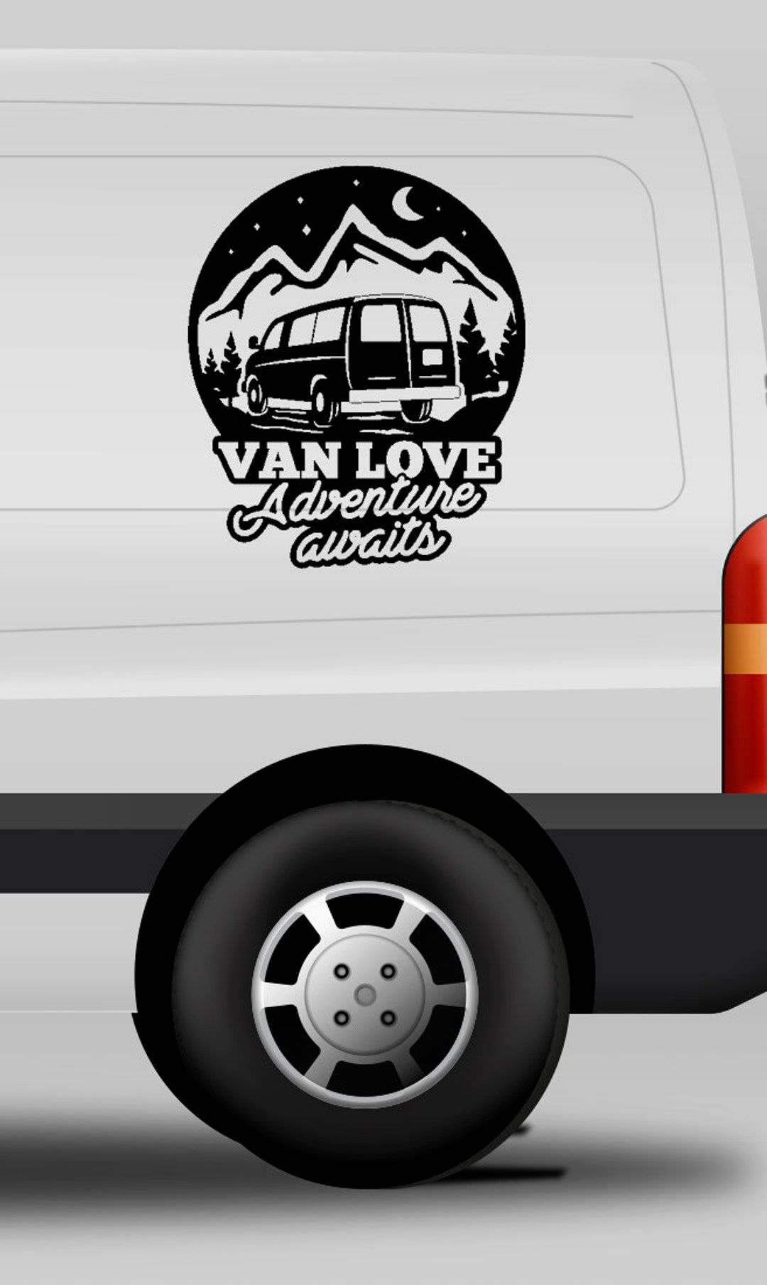 Campervan Large High Quality Grade Decal Side Panel Decal Single Decal ...