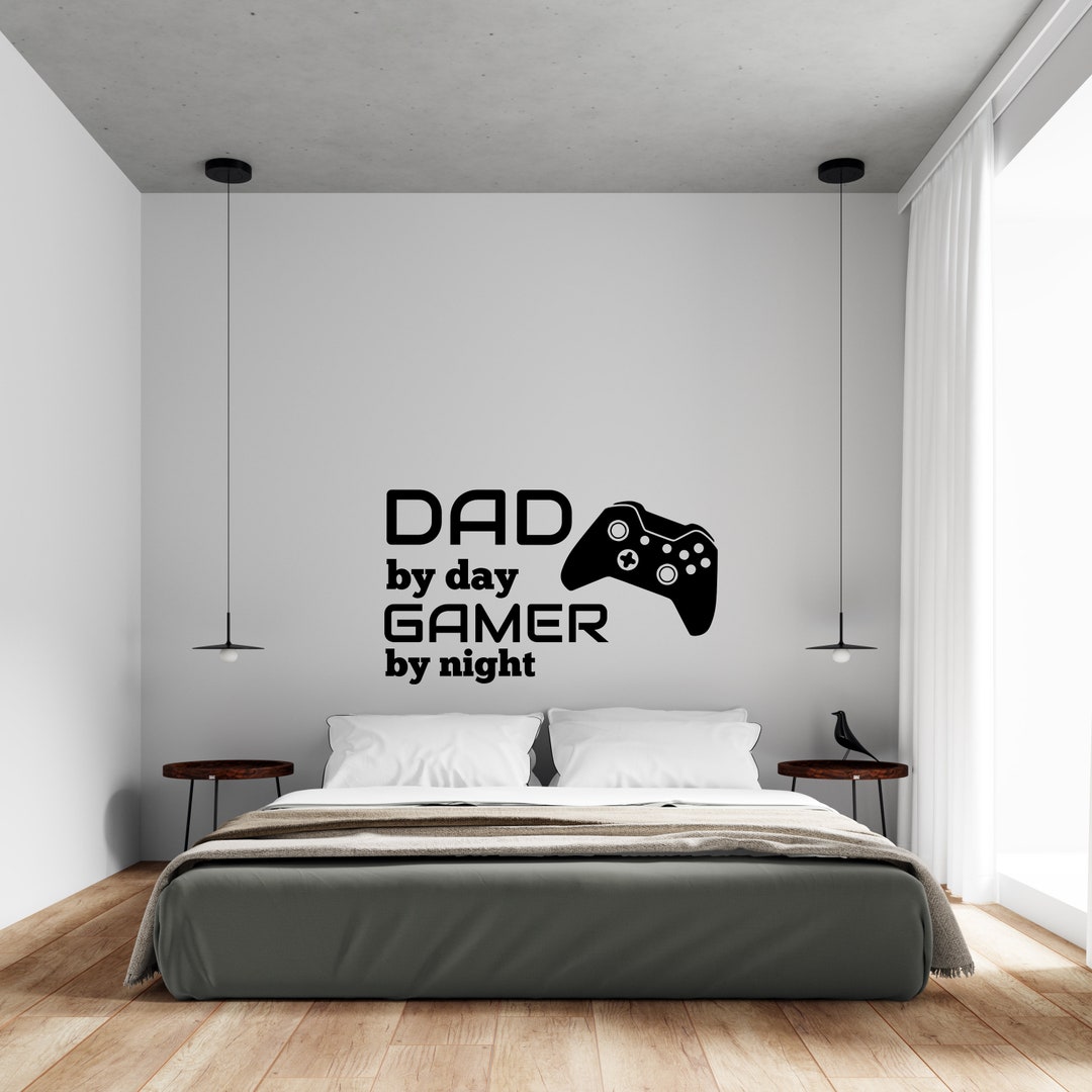 Gamer Wall Decal Gamer Room Man Cave Gamer Boy Gamer Girl Gamer Sticker ...