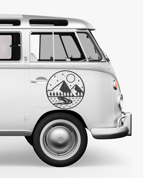 Campervan Large High Quality Grade Decal Side Panel Decal | Etsy