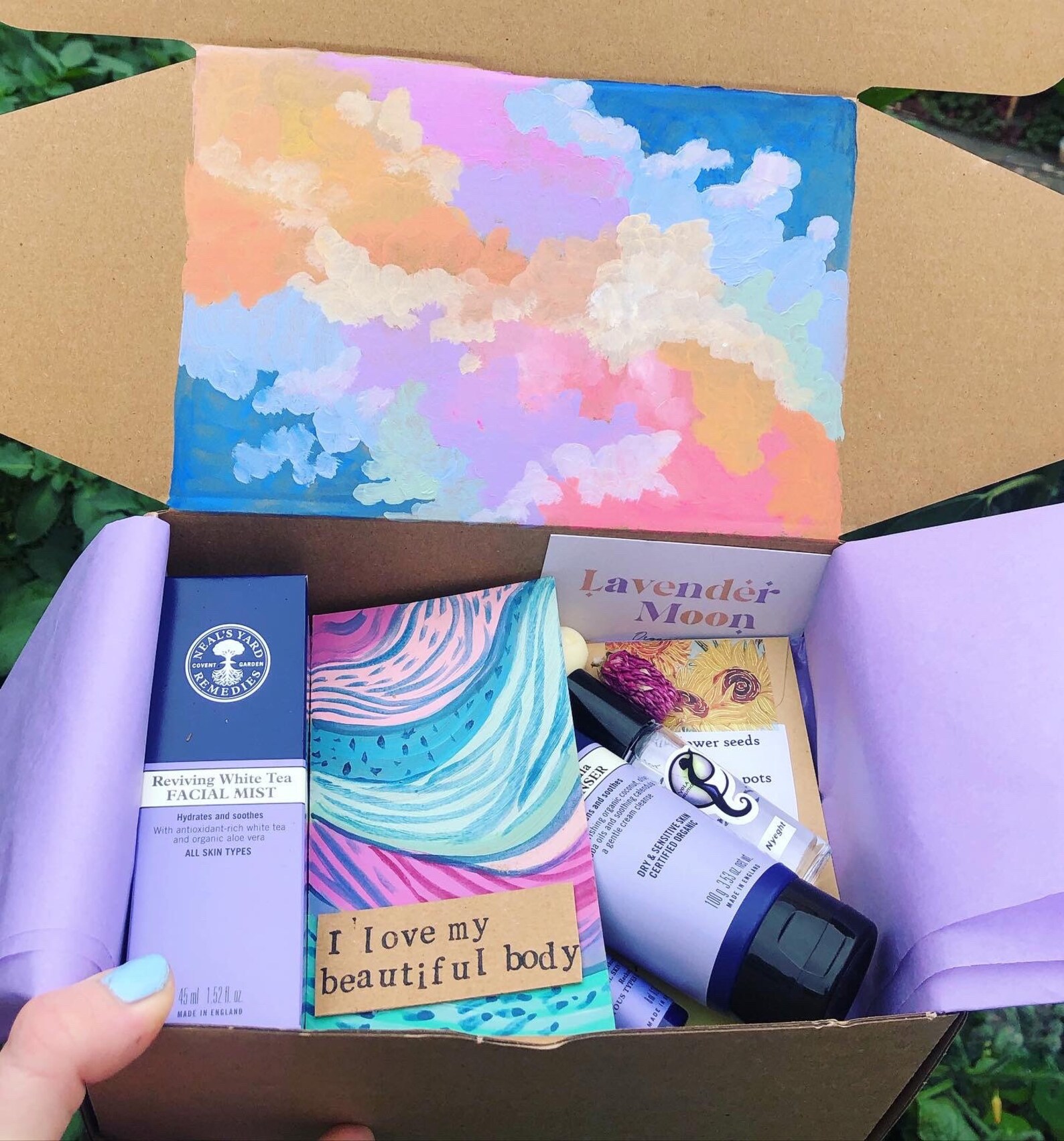 Wildflower Gift Box - A Very Special Hand Made Self Care Package Made ...