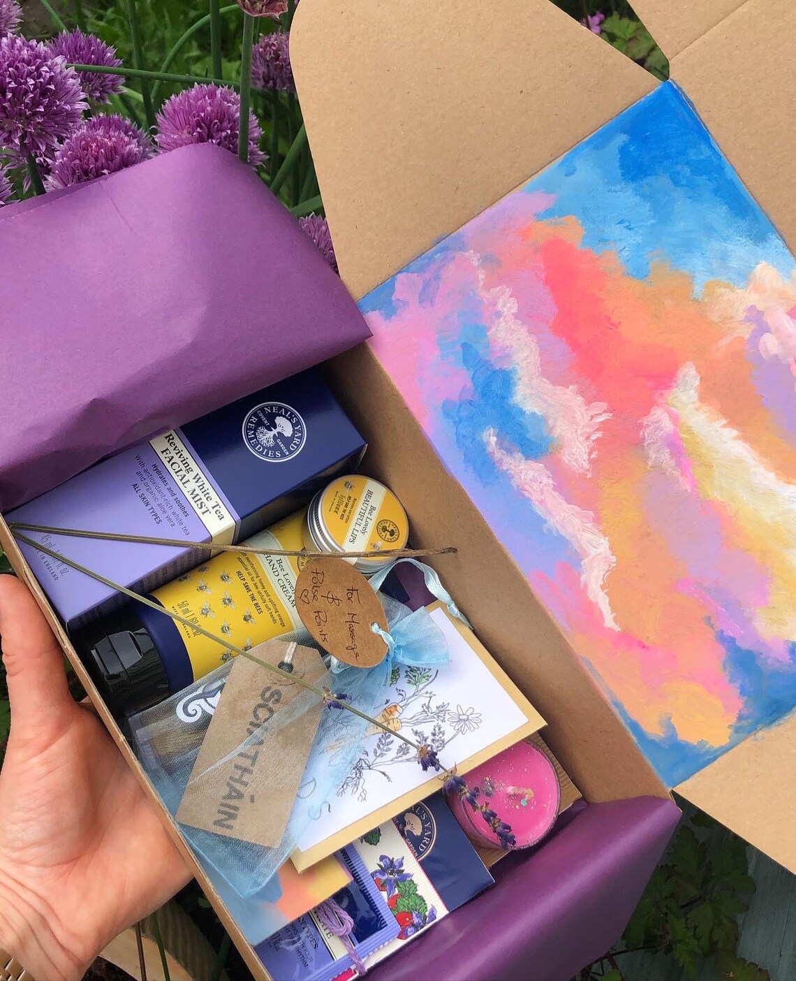 Wildflower Gift Box - A Very Special Hand Made Self Care Package Made ...