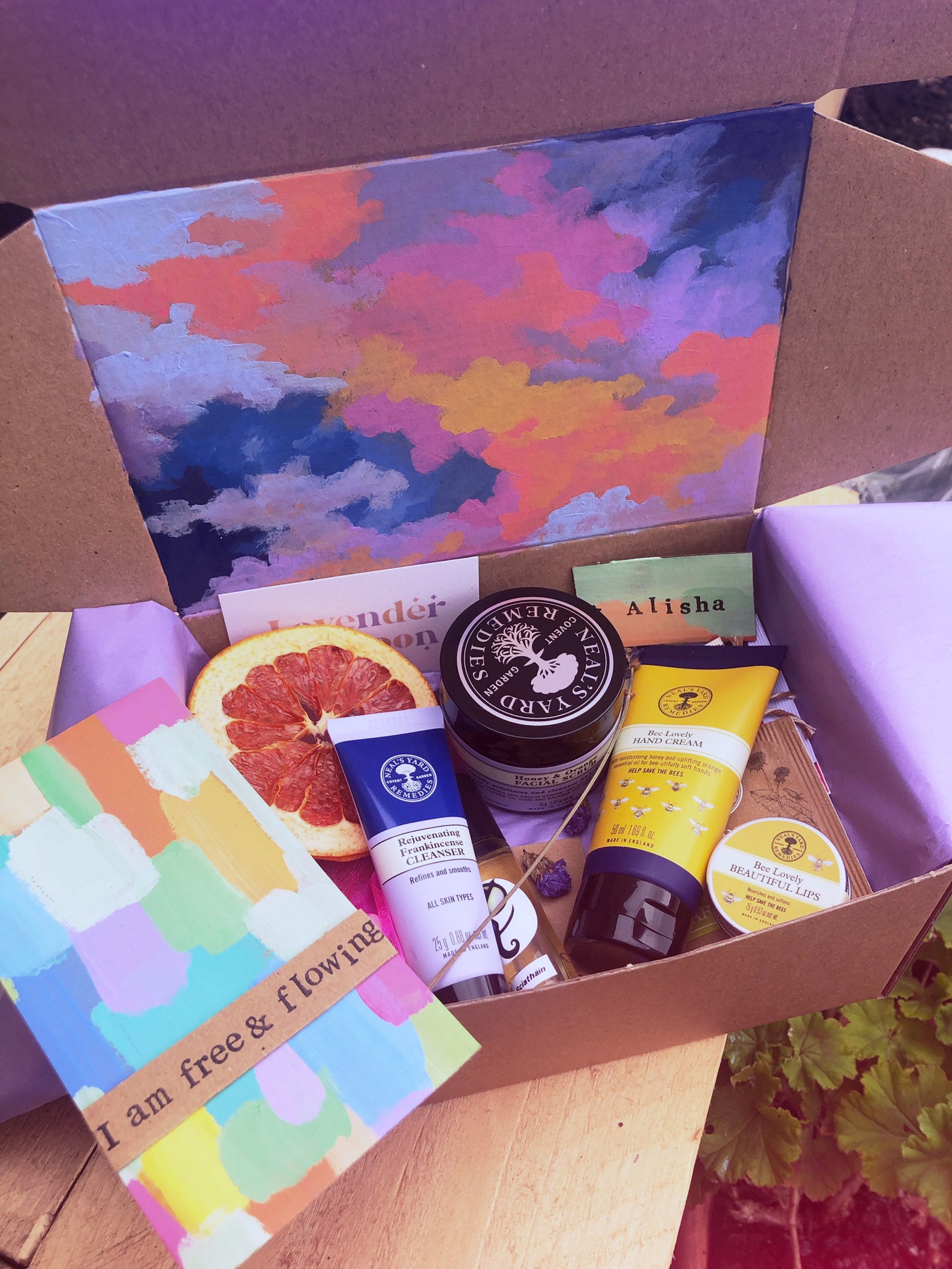 Wildflower Gift Box - A Very Special Hand Made Self Care Package Made ...