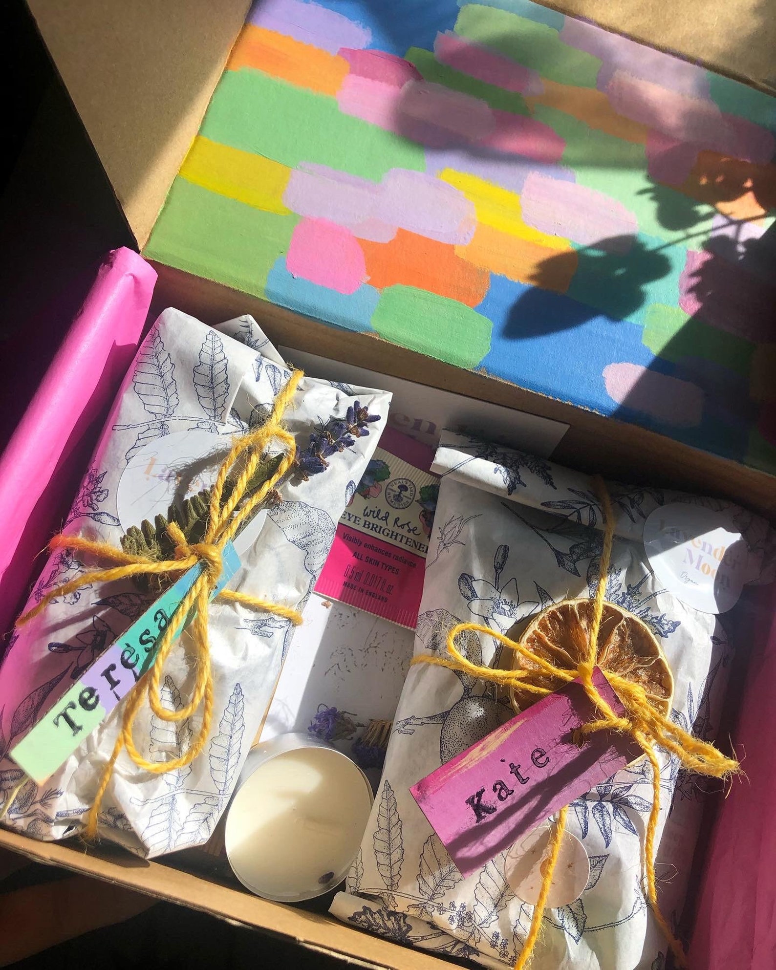 Wildflower Gift Box - A Very Special Hand Made Self Care Package Made ...
