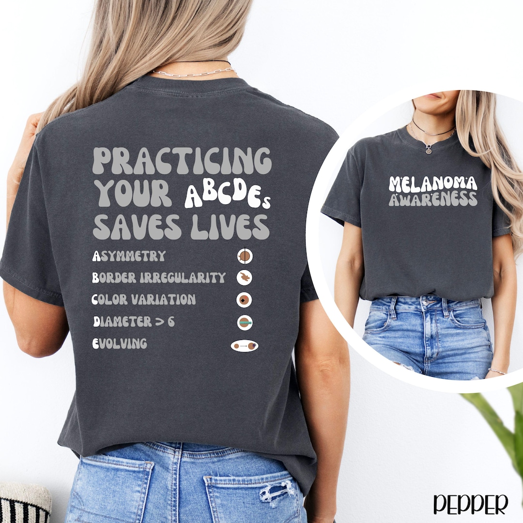 Melanoma Awareness Shirt, Dermatology Team Shirt for National Skin ...
