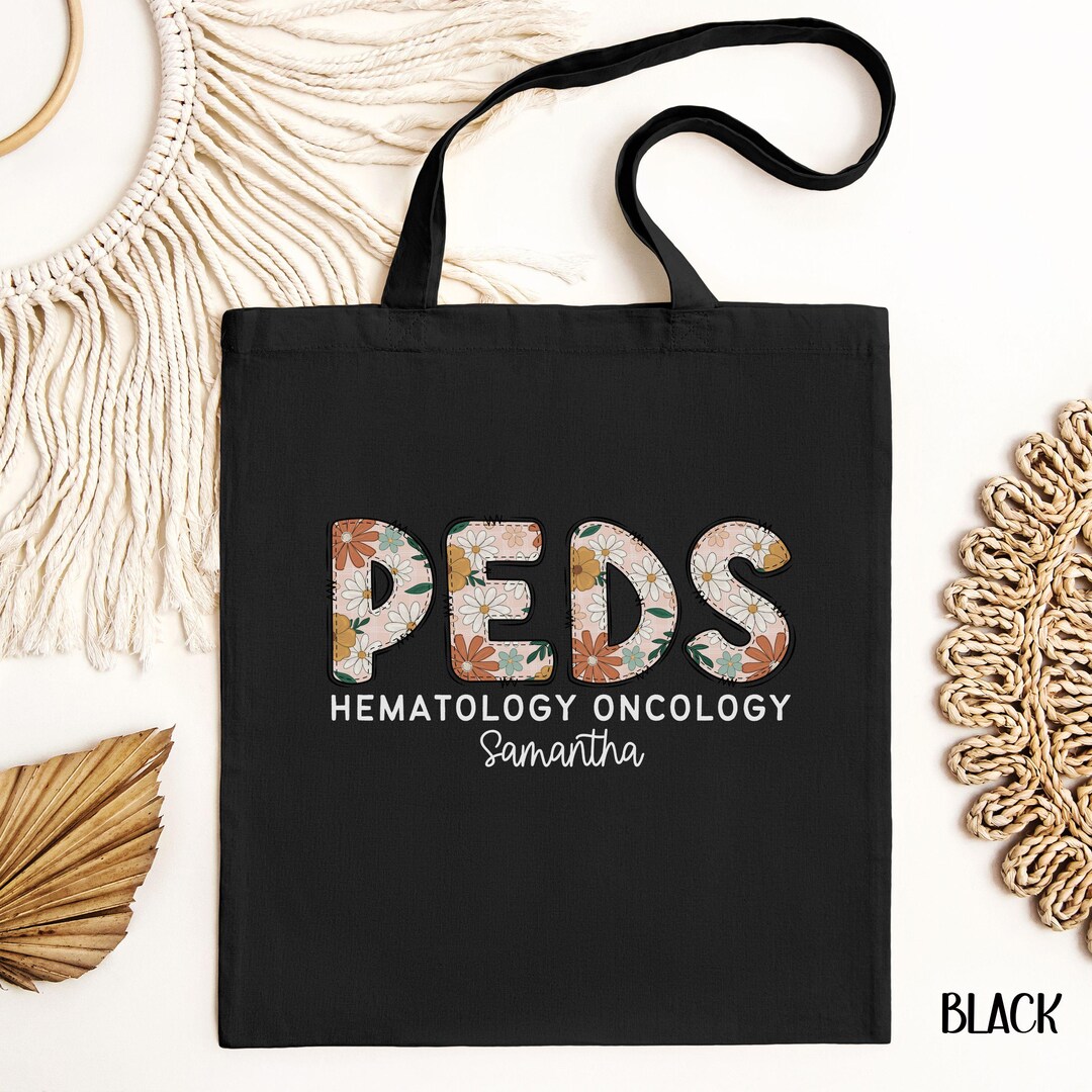 Personalized Peds Hem Onc Tote Bag, Gift for Pediatric Hematology ...