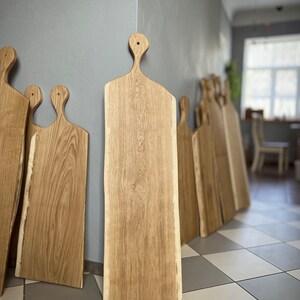 Extra Large Oak Serving Board / XXL Oak Cheese Serving Tray Serving ...