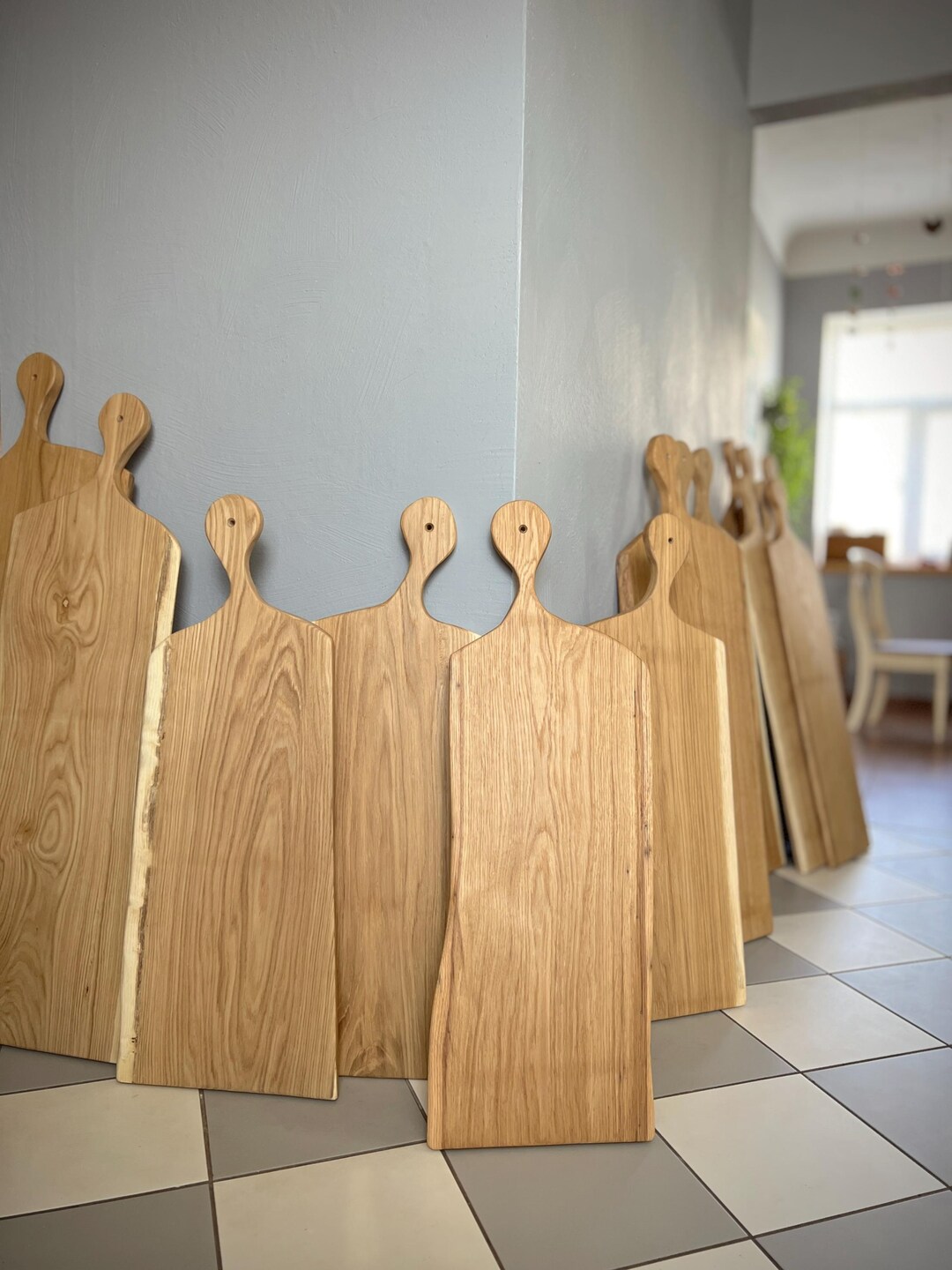 Extra Large Oak Serving Board / XXL Oak Cheese Serving Tray Serving ...