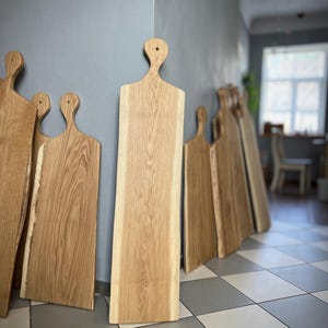 Extra Large Oak Serving Board / XXL Oak Cheese Serving Tray Serving ...