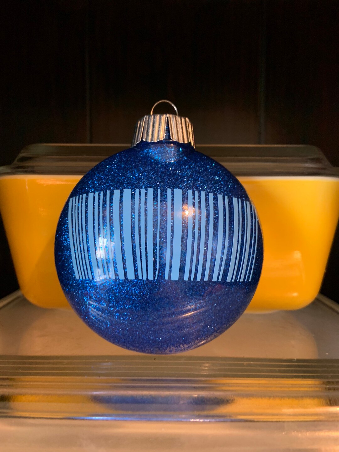 Pyrex Barcode Ornament - Etsy