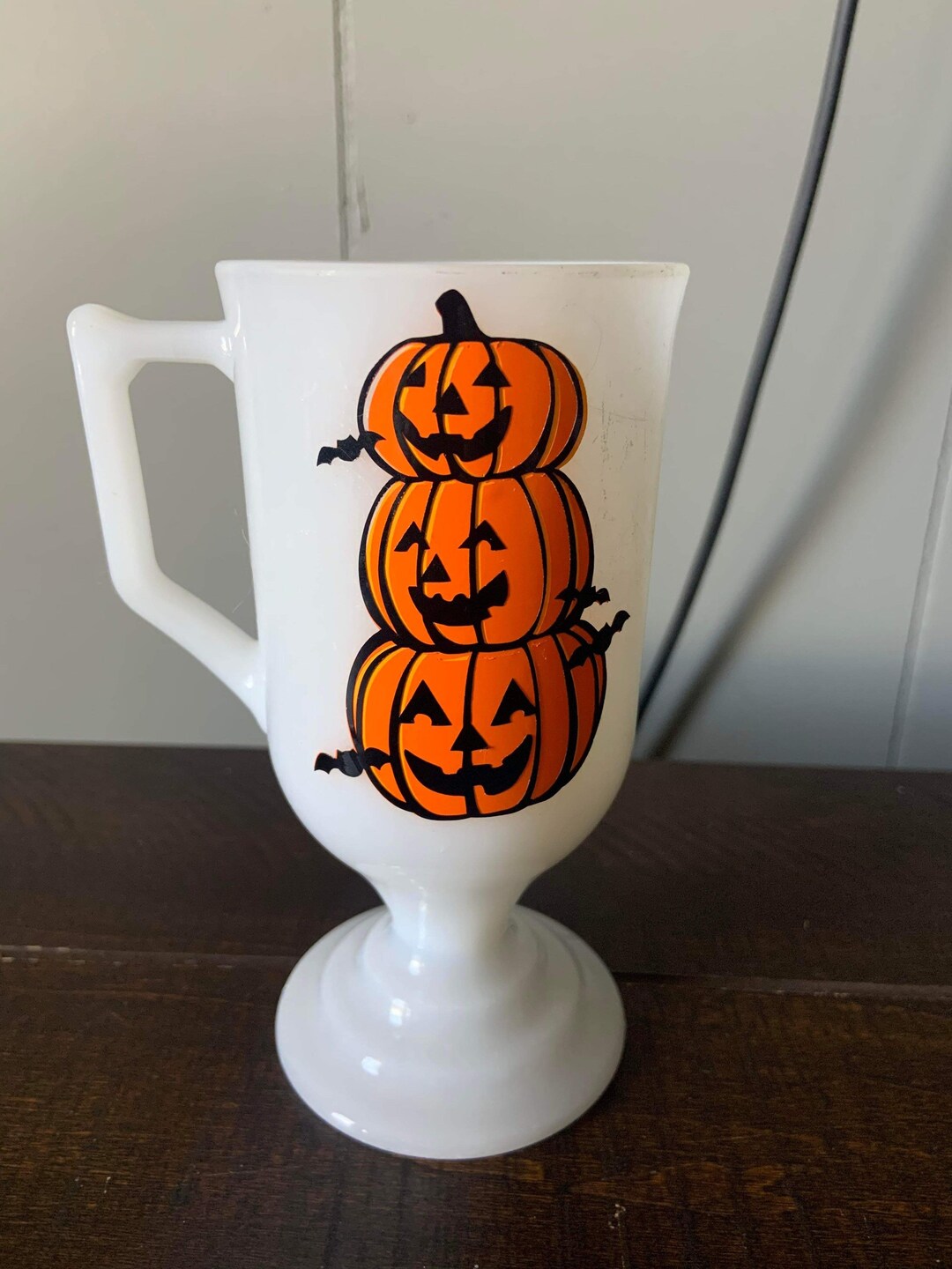 Halloween Stacked Pumpkin Pyrex Decal - Etsy