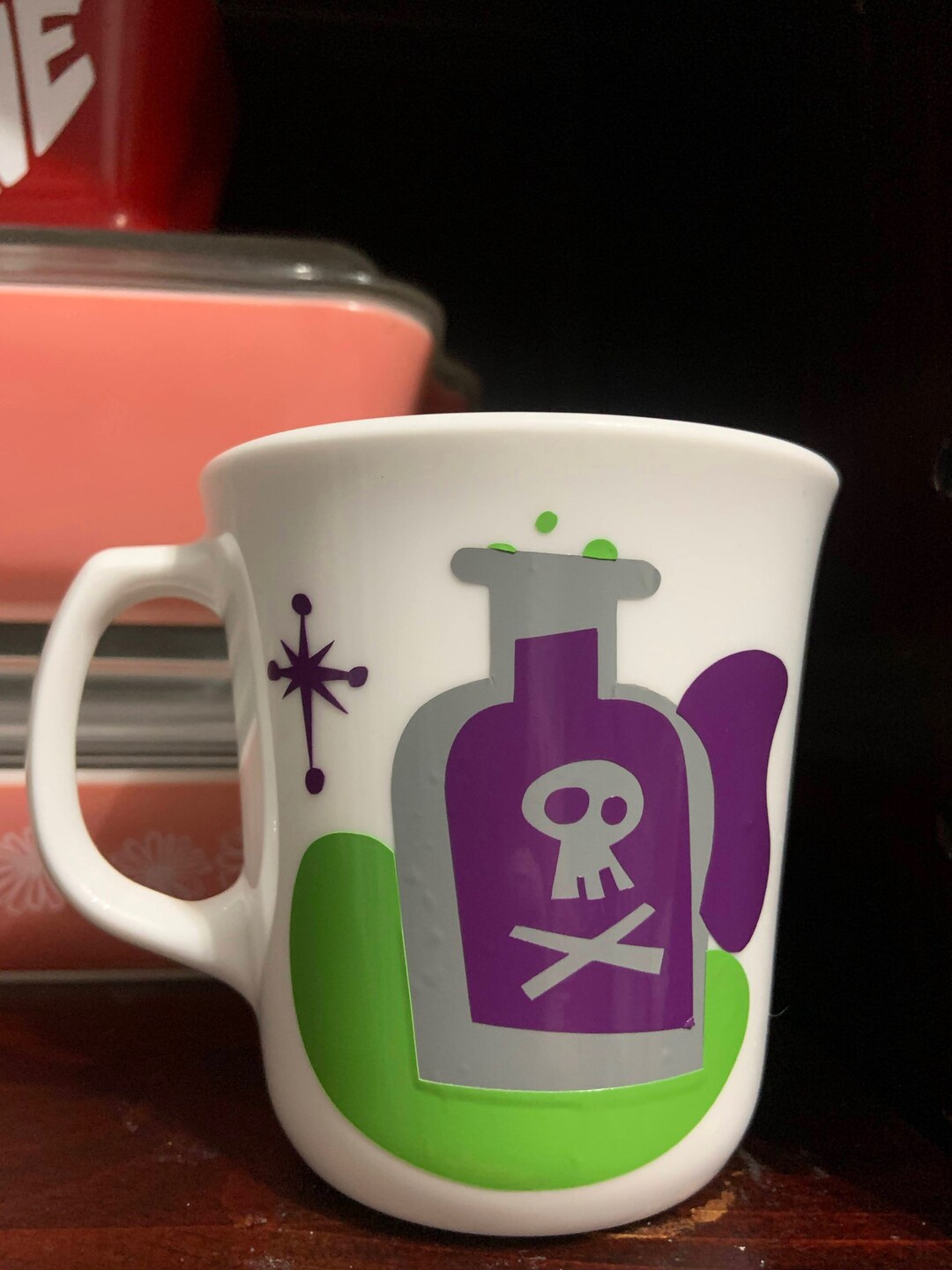 MCM Poison Potion Halloween Pyrex Decal - Etsy