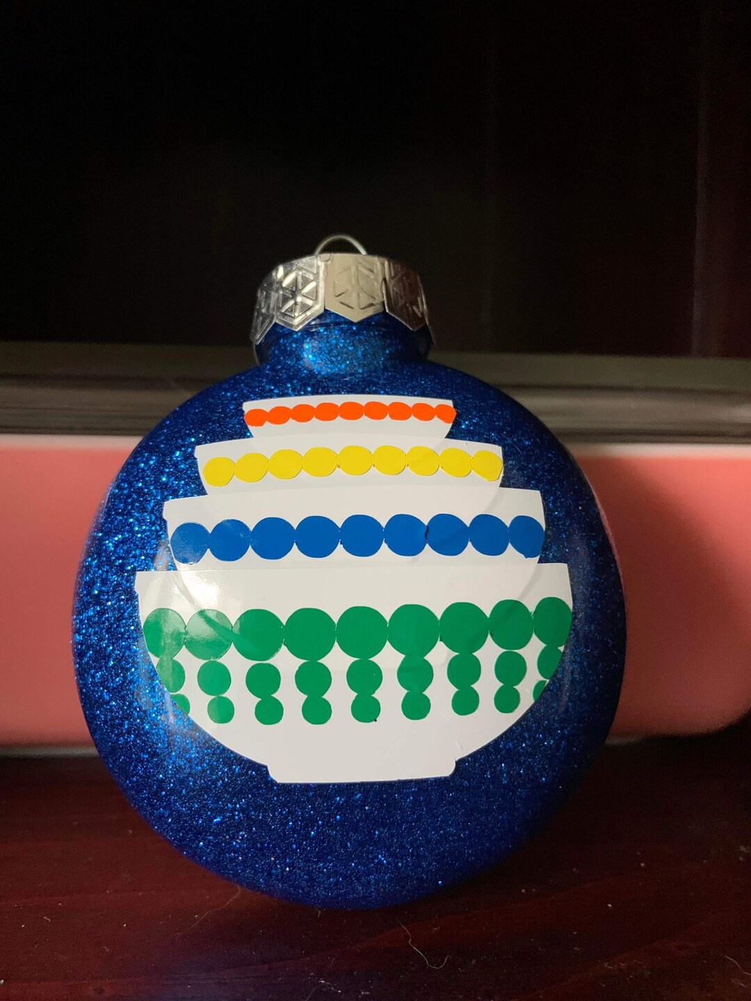 Pyrex Dots Bowl Christmas Ornament - Etsy