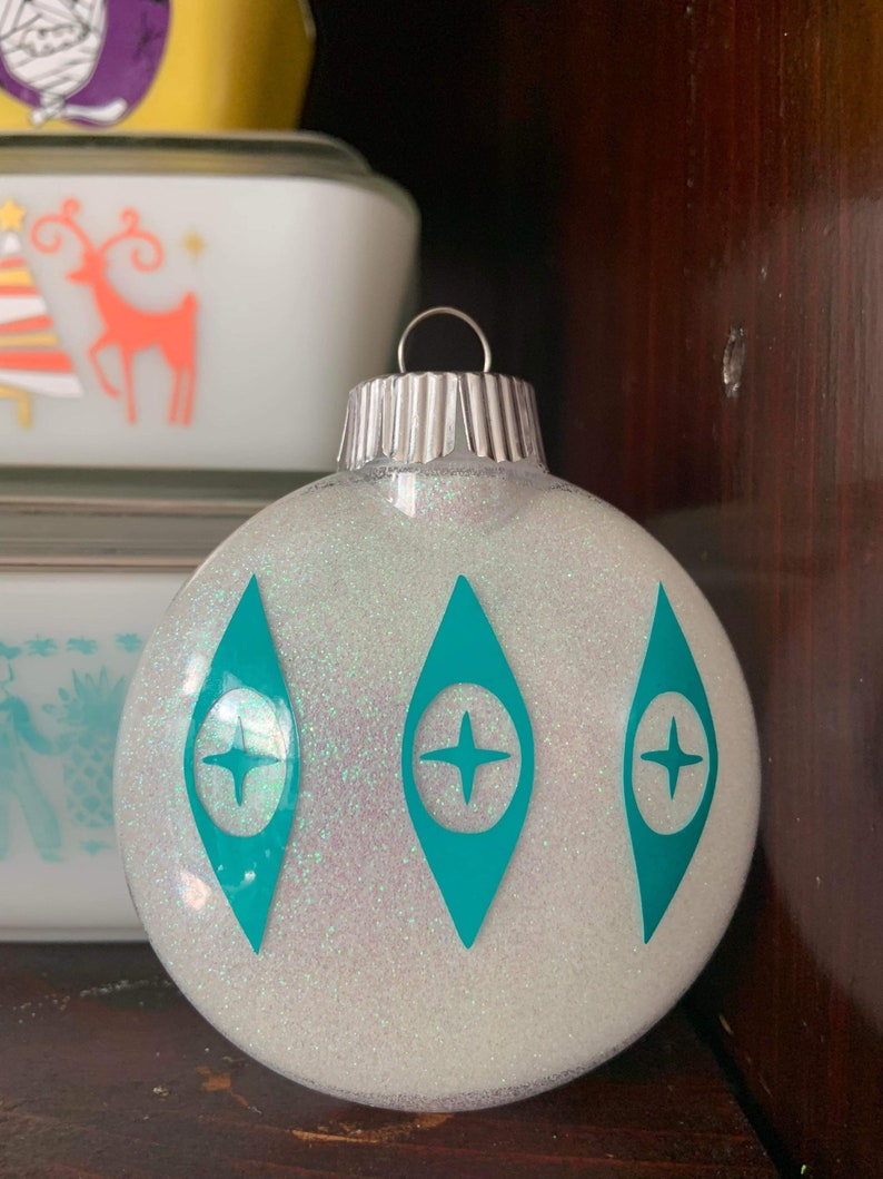 Pyrex Atomic Eyes Inspired Christmas Ornament - Etsy