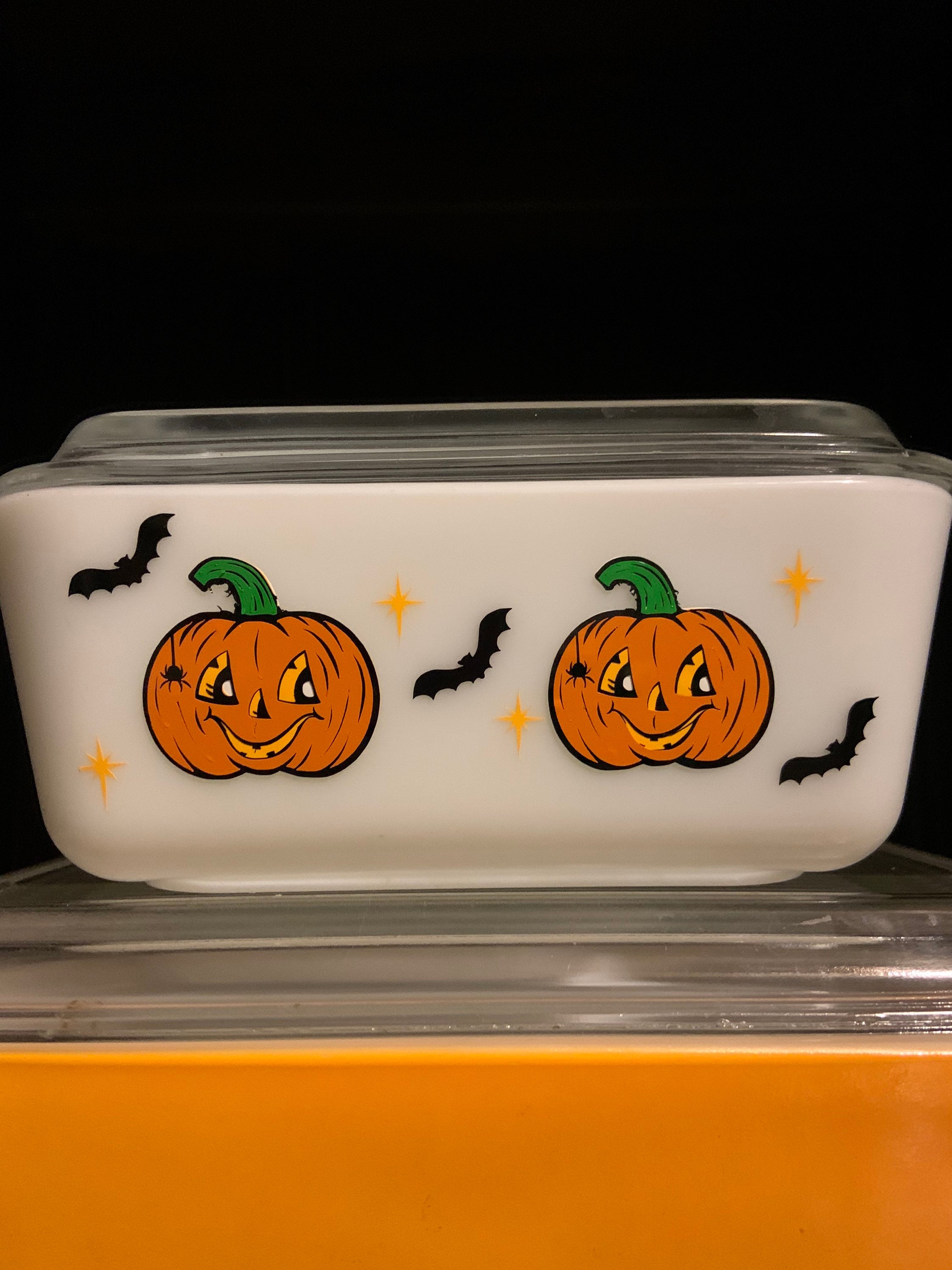 Cute Jack O'lantern Pyrex Decal - Etsy