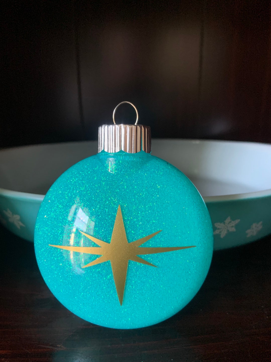 Atomic Starburst Inspired Christmas Ornament - Etsy