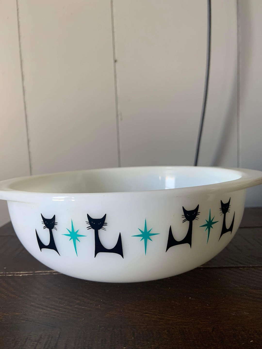MCM Cat Pyrex Decal - Etsy