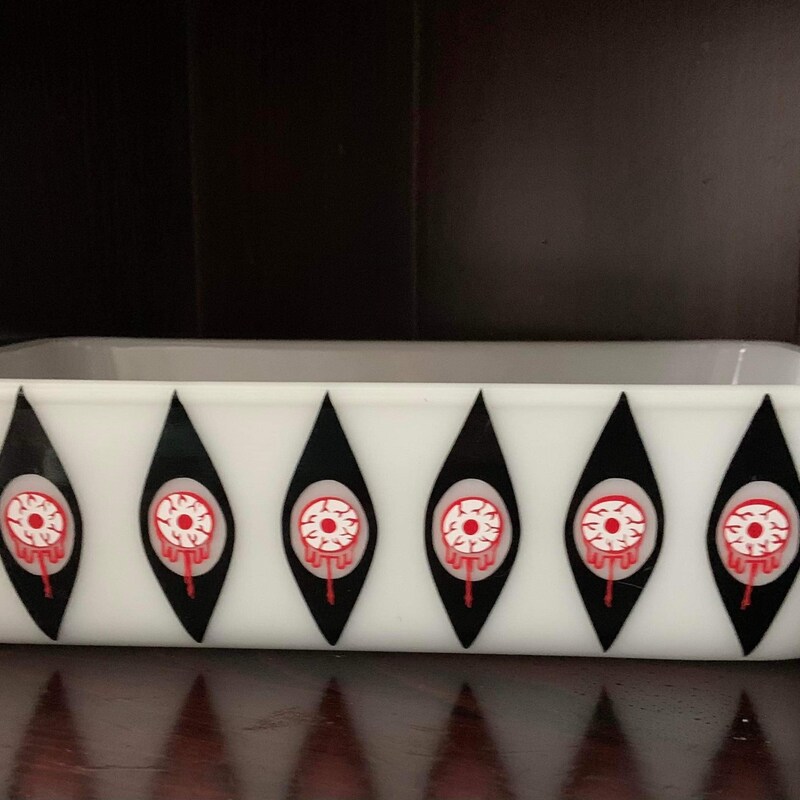 Pyrex Atomic Eye - Etsy