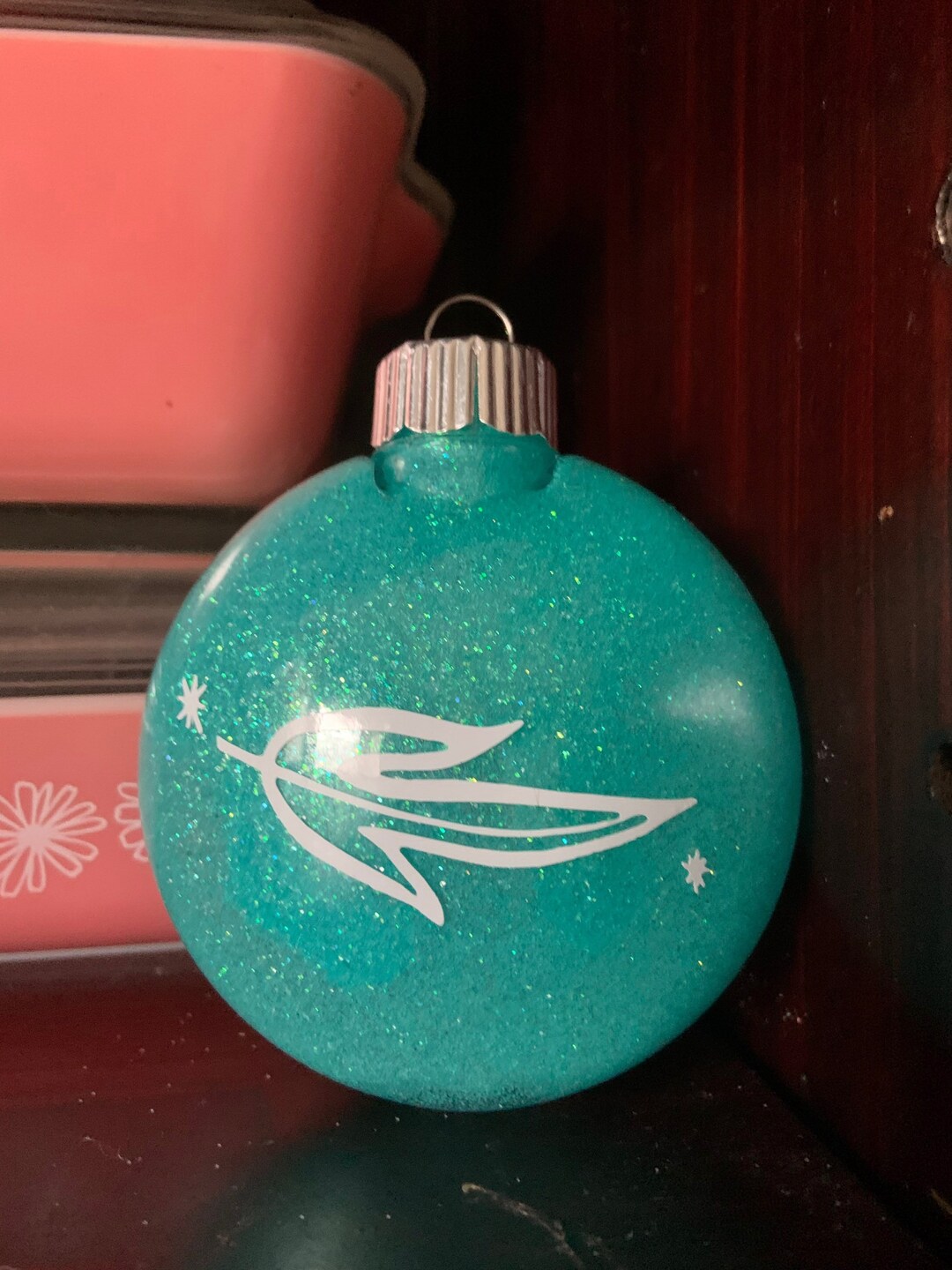 Pyrex Blowing Leaves Inspired Ornament - Etsy