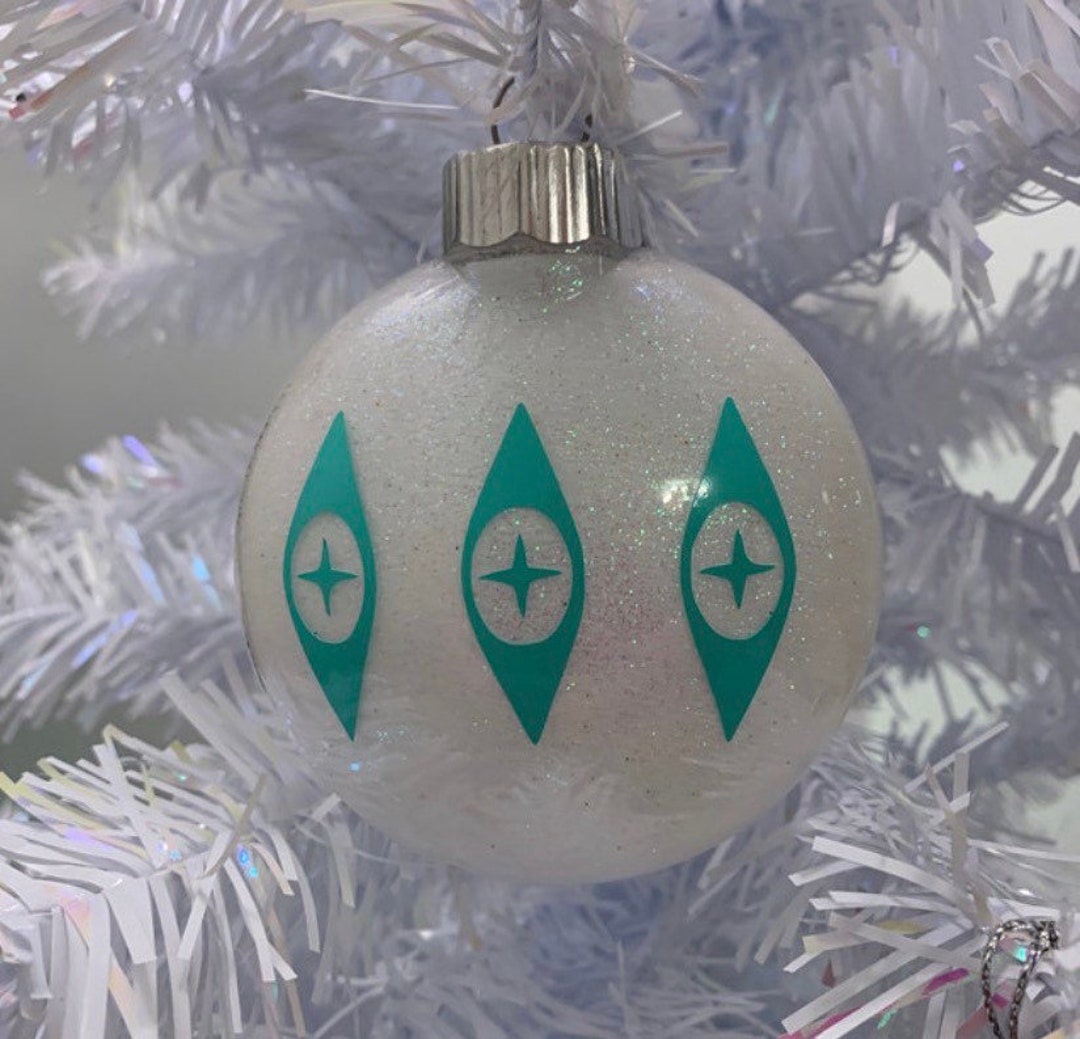 Pyrex Atomic Eyes Inspired Christmas Ornament - Etsy