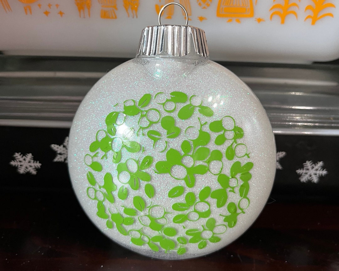 Verde Pyrex Inspired Ornament - Etsy