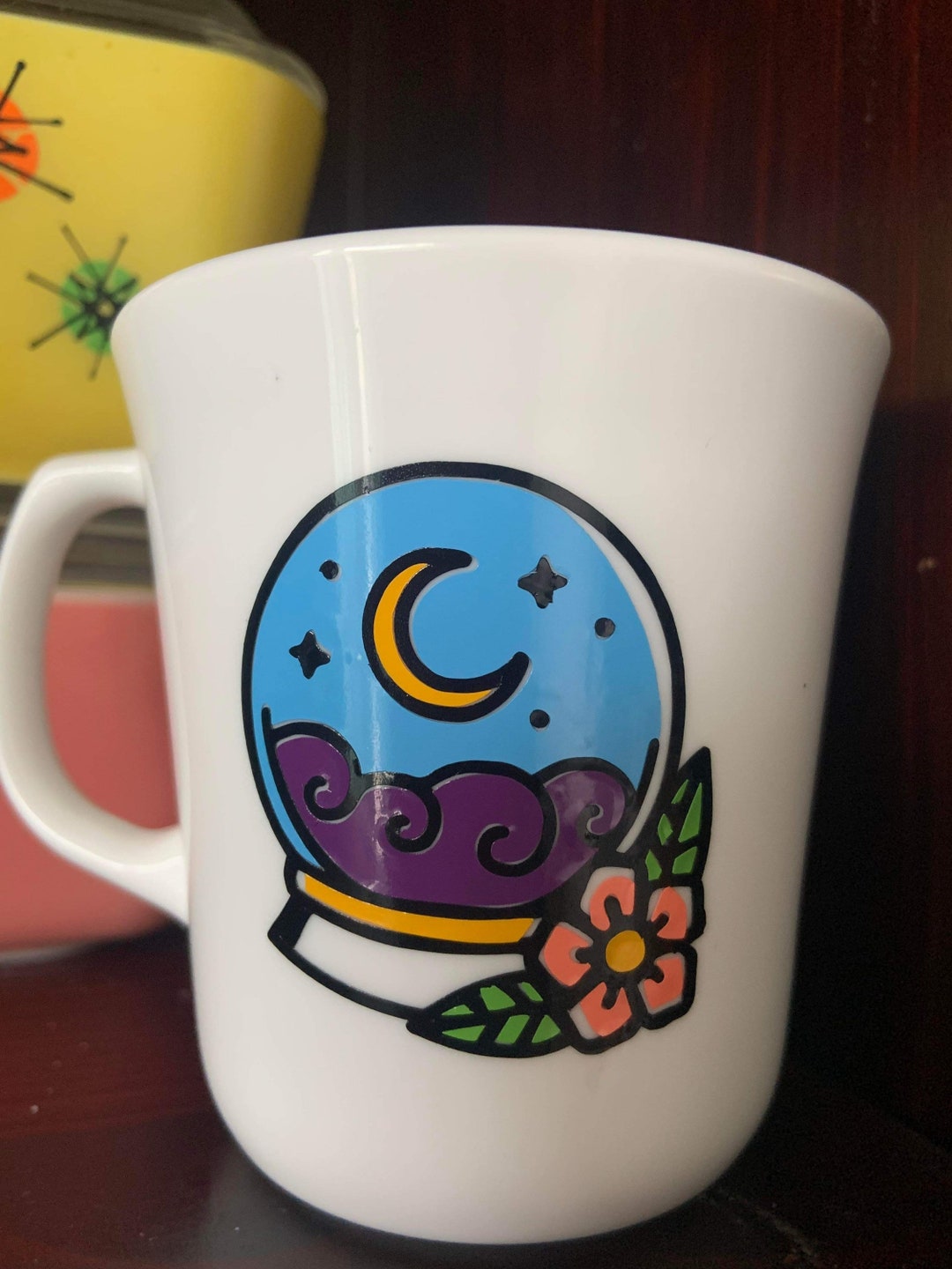 Cute Crystal Ball Pyrex Decal - Etsy