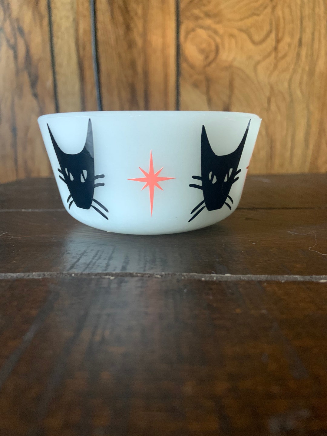 Atomic Cat Head Decal - Etsy