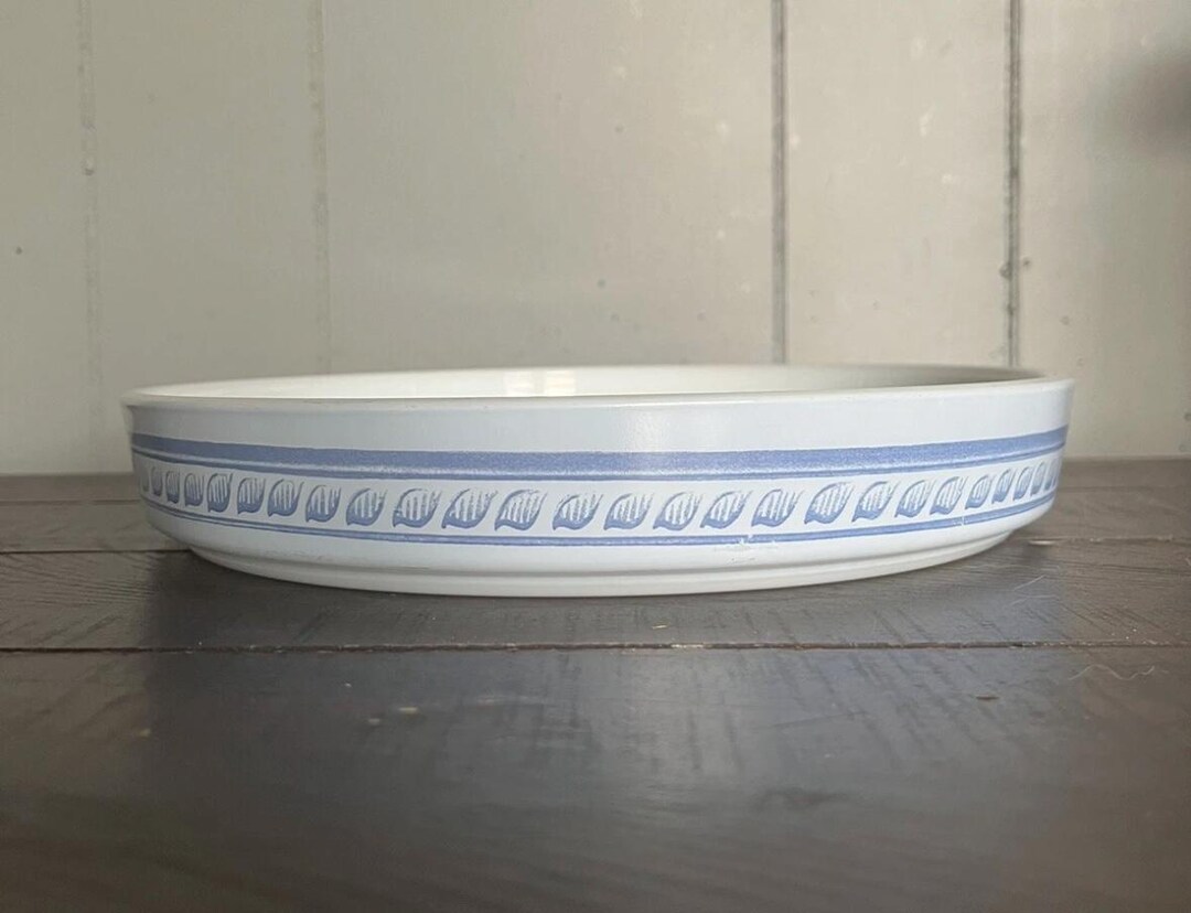 Pyrex Brittany Blue 9 1/12 Inch Quiche Pan - Etsy