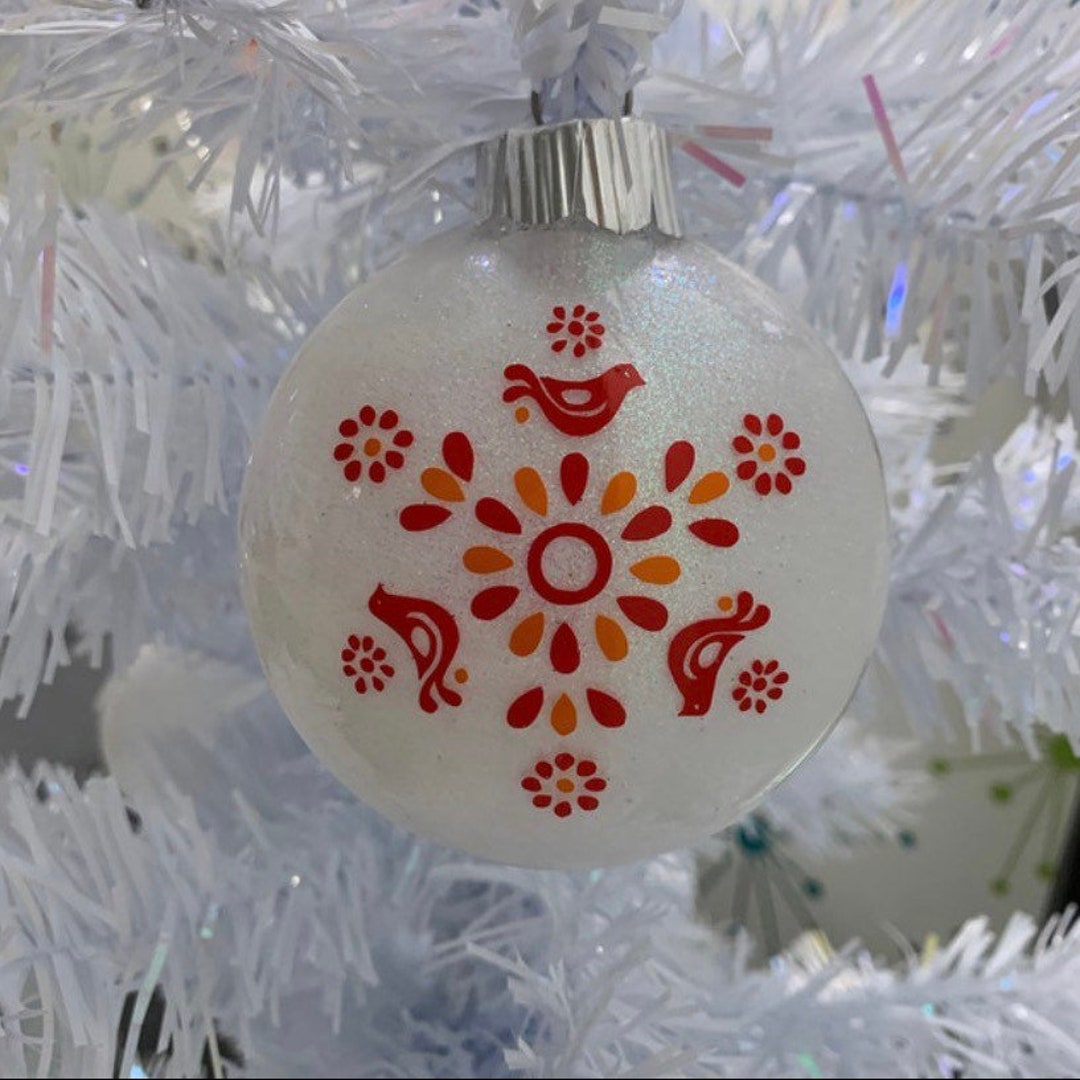 Pyrex Friendship Inspired Christmas Ornament - Etsy