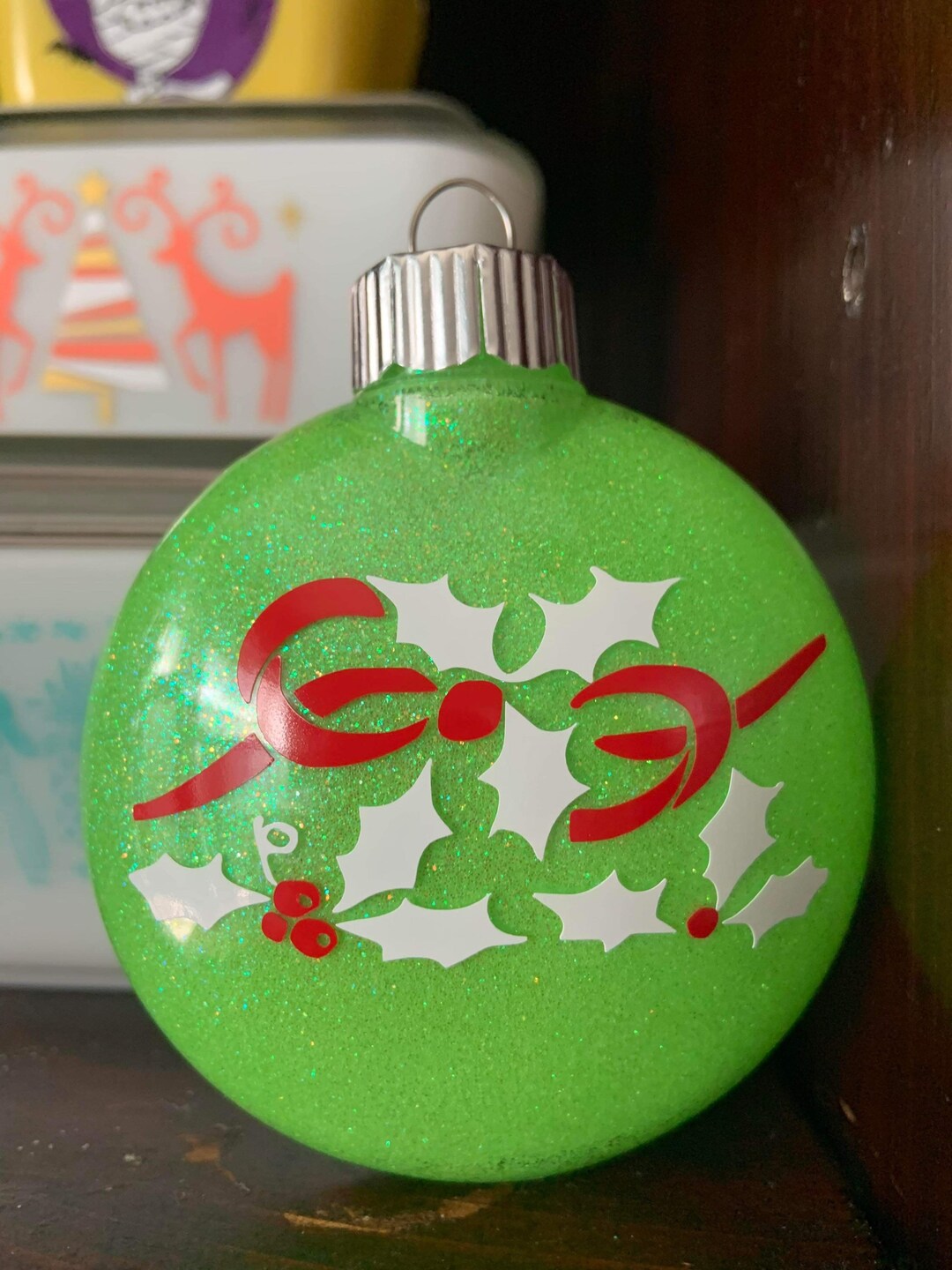 Pyrex Merry Christmas Inspired Ornament - Etsy
