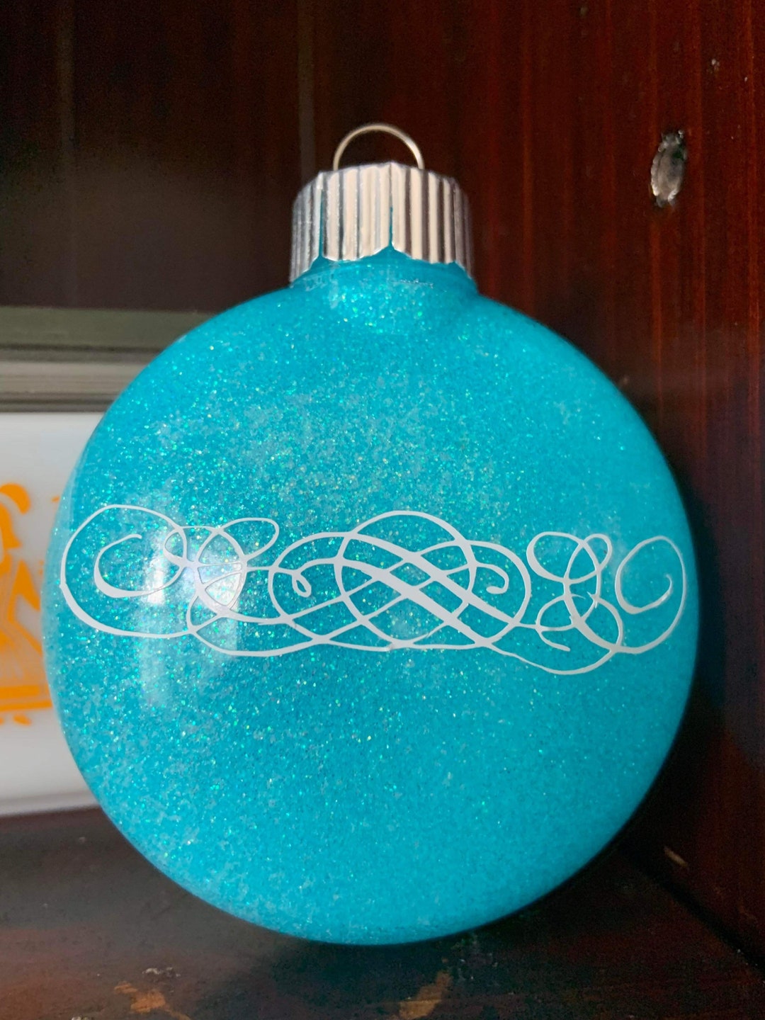 Pyrex Scroll Ornament - Etsy