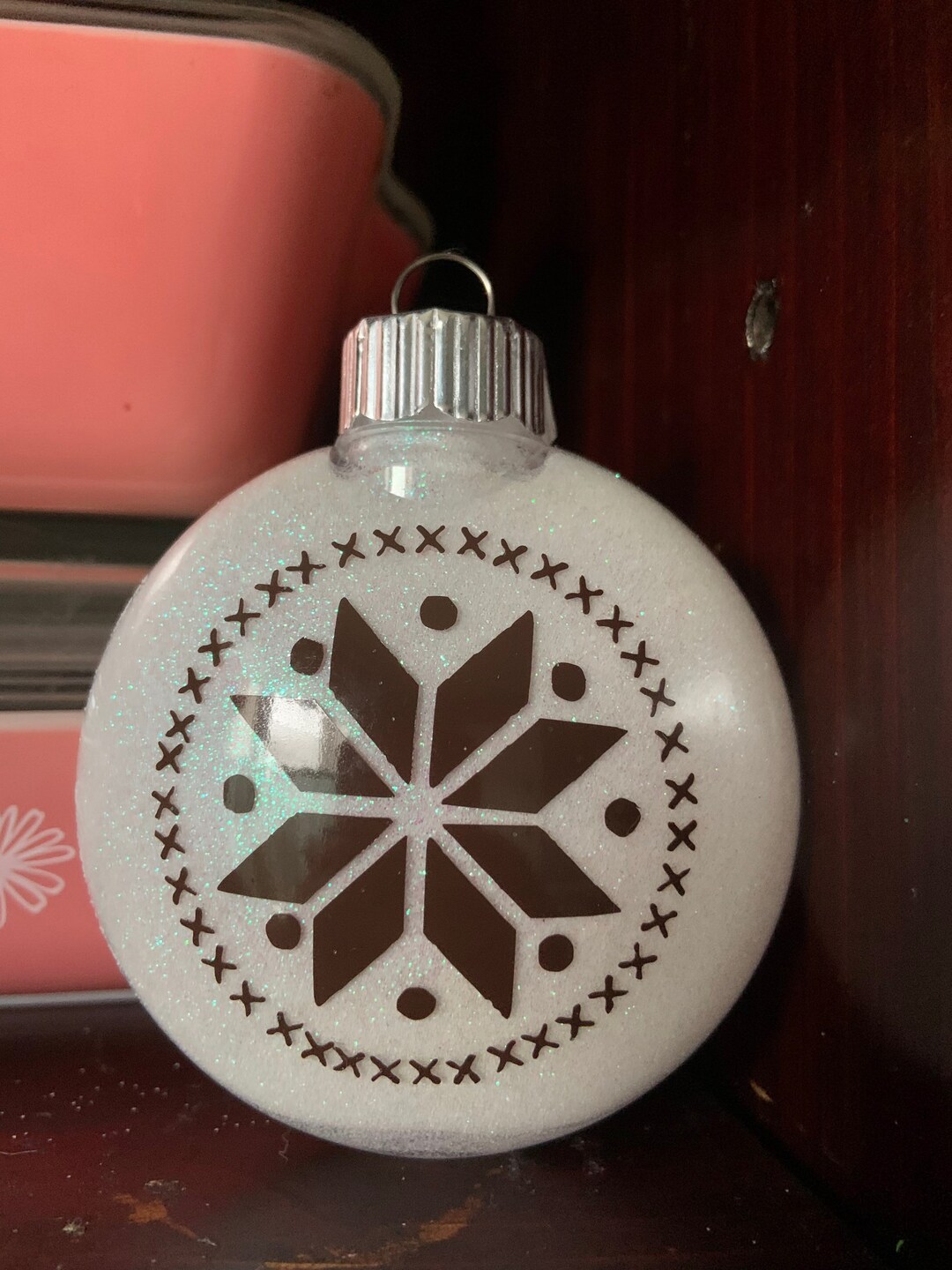 Pyrex Town and Country Inspired Ornament - Etsy