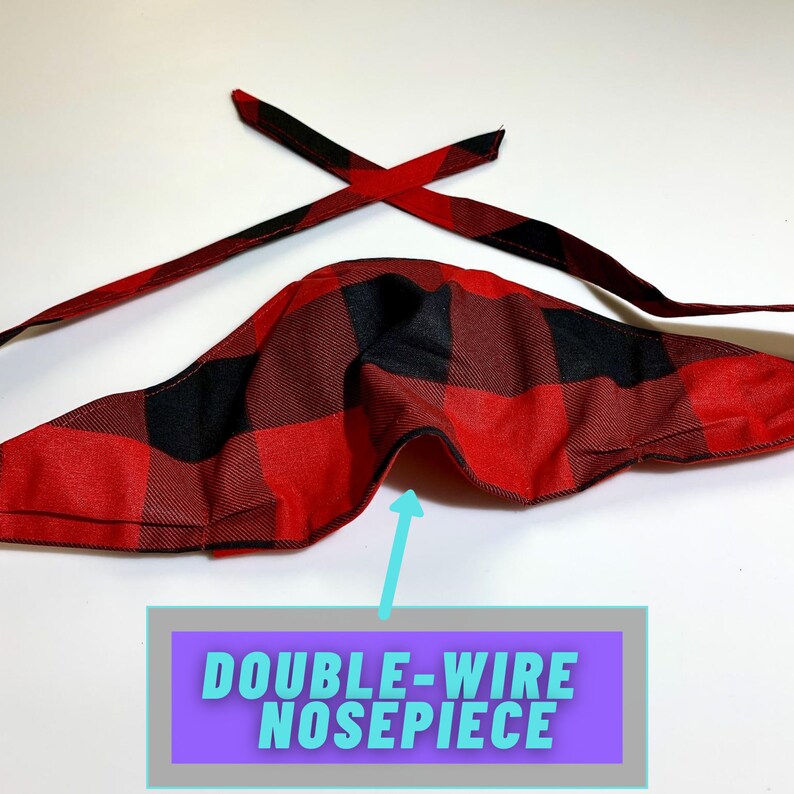 Face Masks - Bandana - Reusable, Washable, Filter Pocket, Cotton Cloth ...