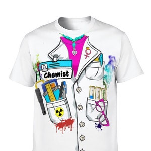 Women Science Chemistry Lab Coat T-shirt, Women in Science Shirt, Woman ...