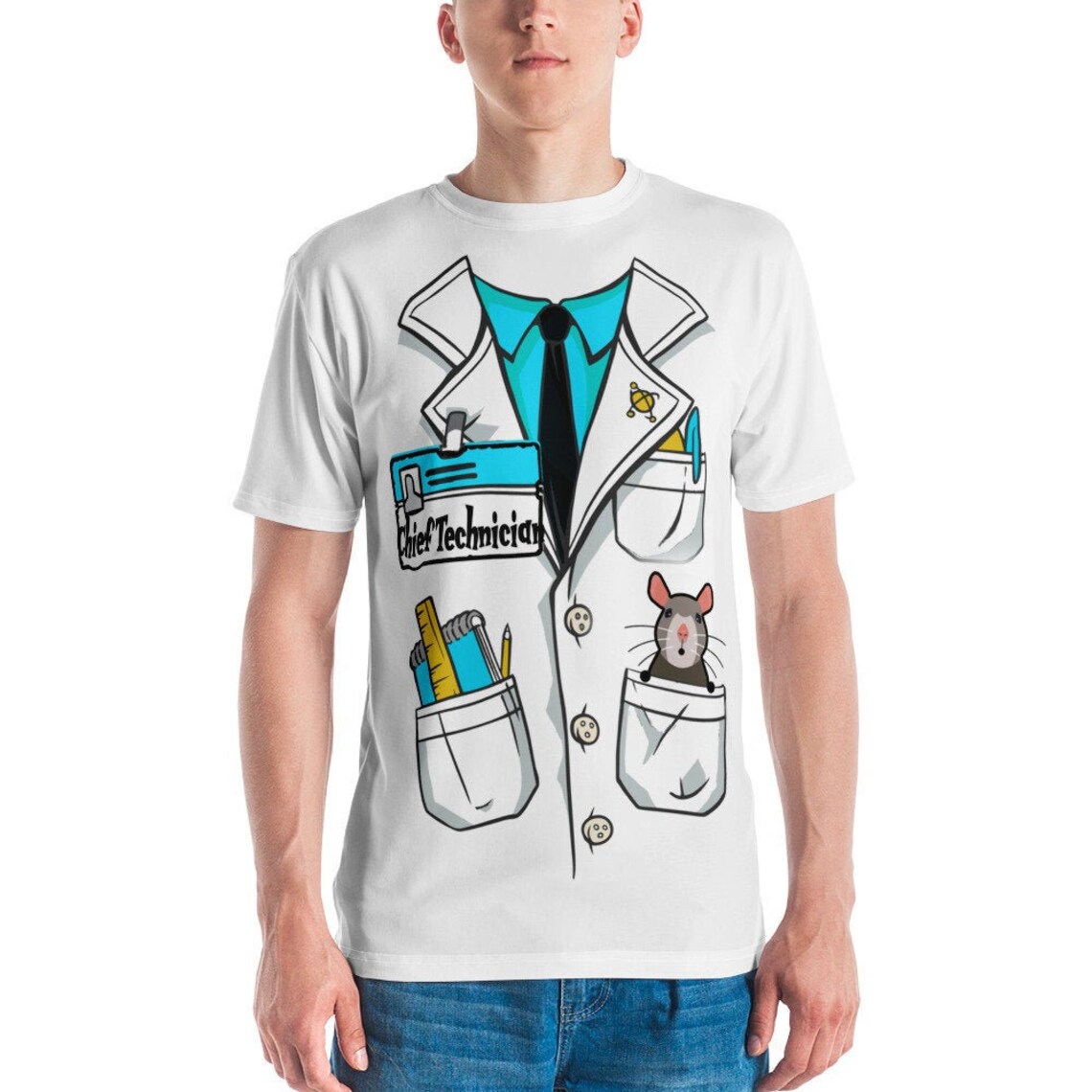 Medical Laboratory scientist Lab Coat Funny T-Shirt Design For | Etsy