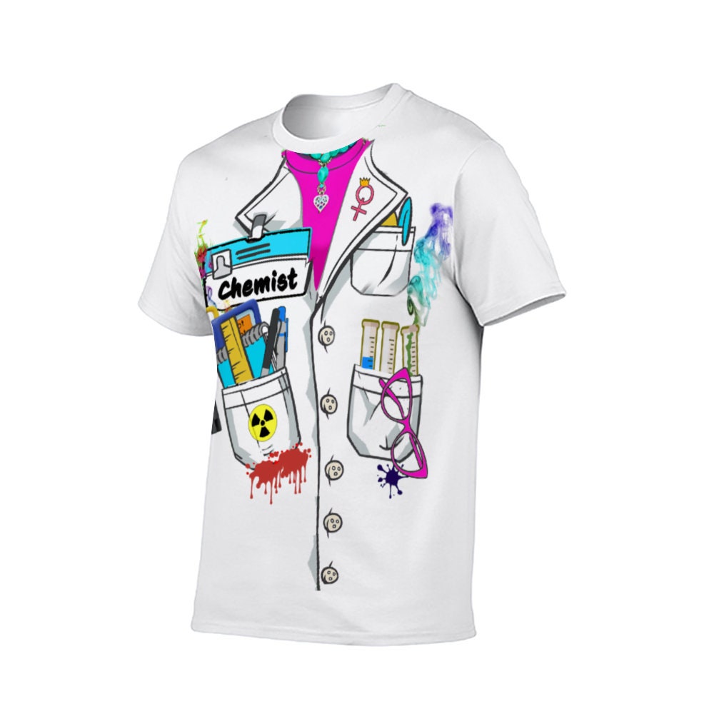 Women Science Chemistry Lab Coat T-shirt, Women in Science Shirt, Woman ...